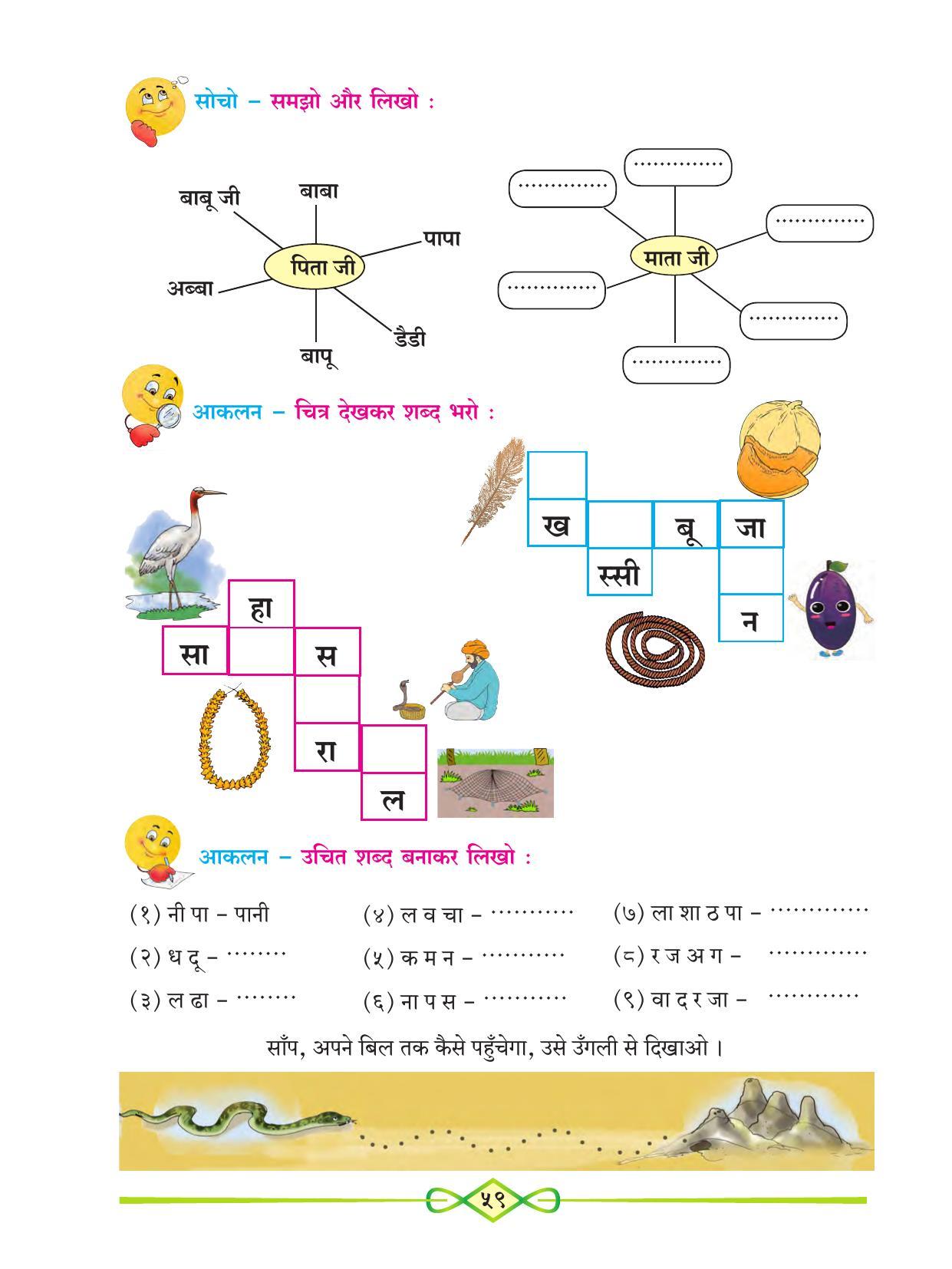 Maharashtra Board Class 1 Hindi Textbook - IndCareer Schools