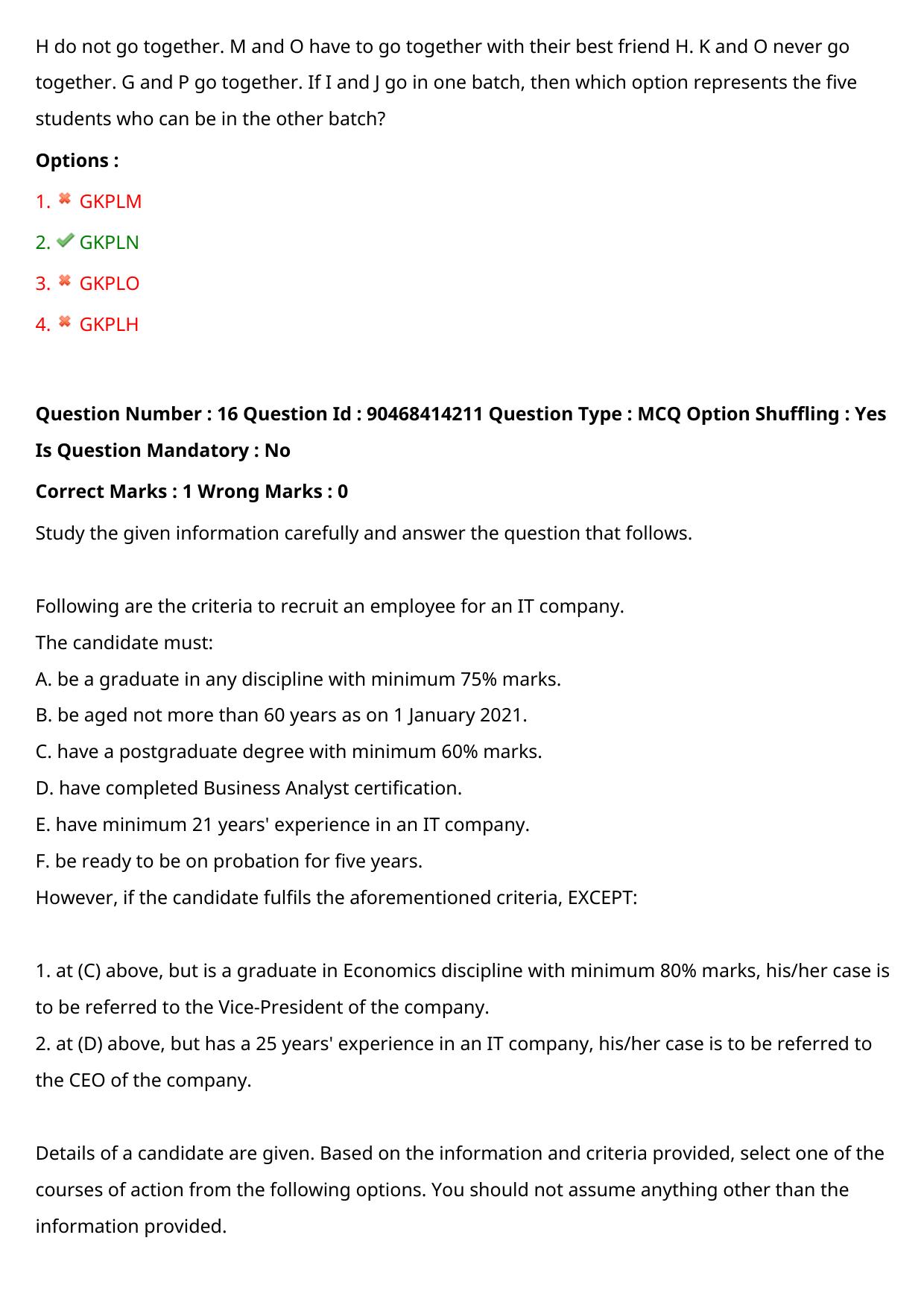 NMIMS CET 2021 Question Paper - IndCareer Docs