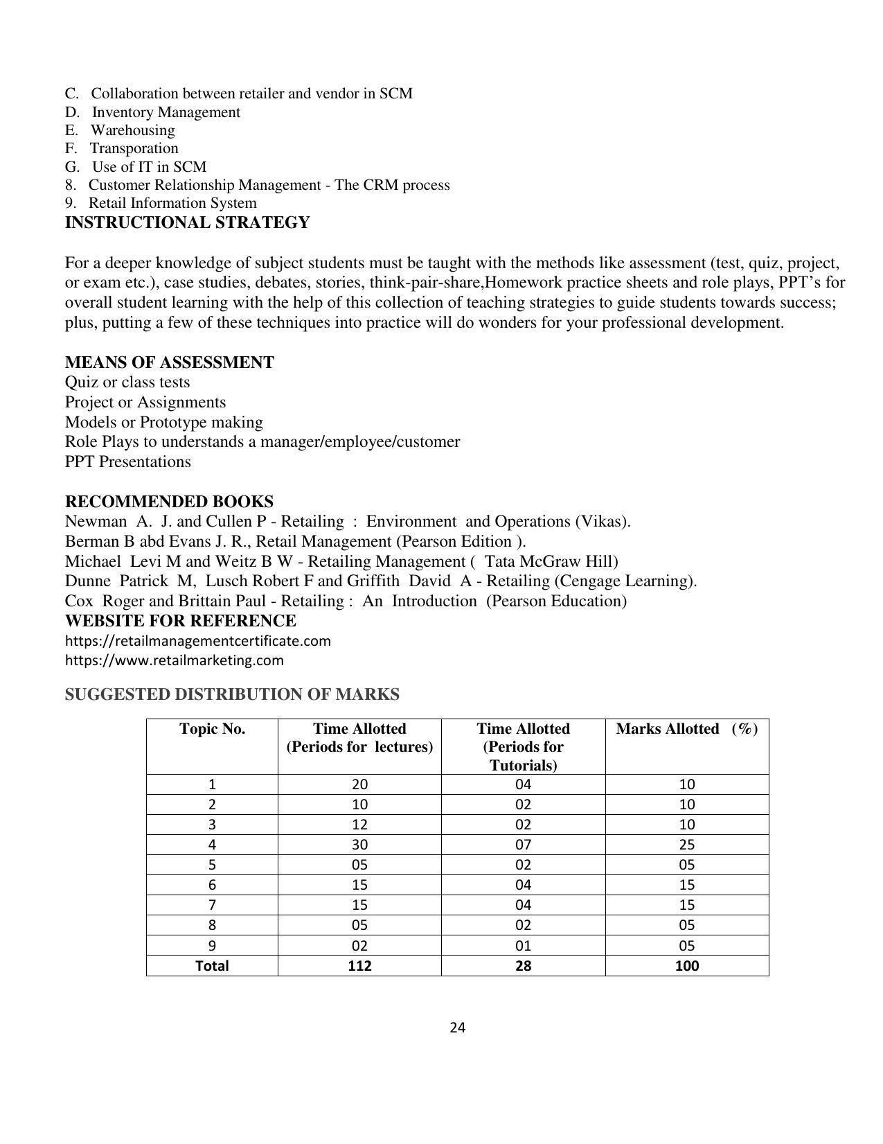 SYLLABUS FOR FIRST SEMESTER SESSION (2020-2021) - TWO SEMESTER POST ...