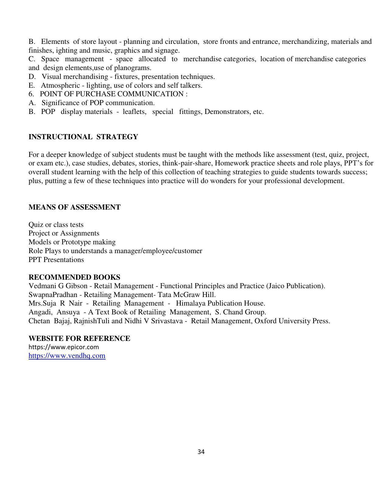 SYLLABUS FOR FIRST SEMESTER SESSION (2020-2021) - TWO SEMESTER POST ...