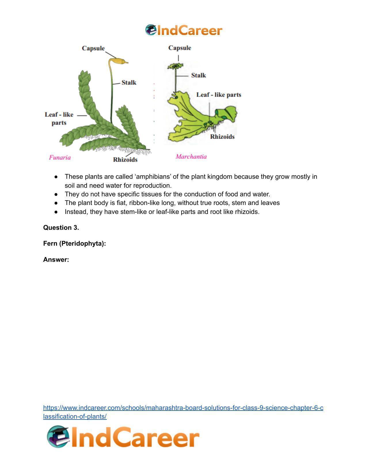 Maharashtra Board Solutions for Class 9- Science: Chapter 6 ...