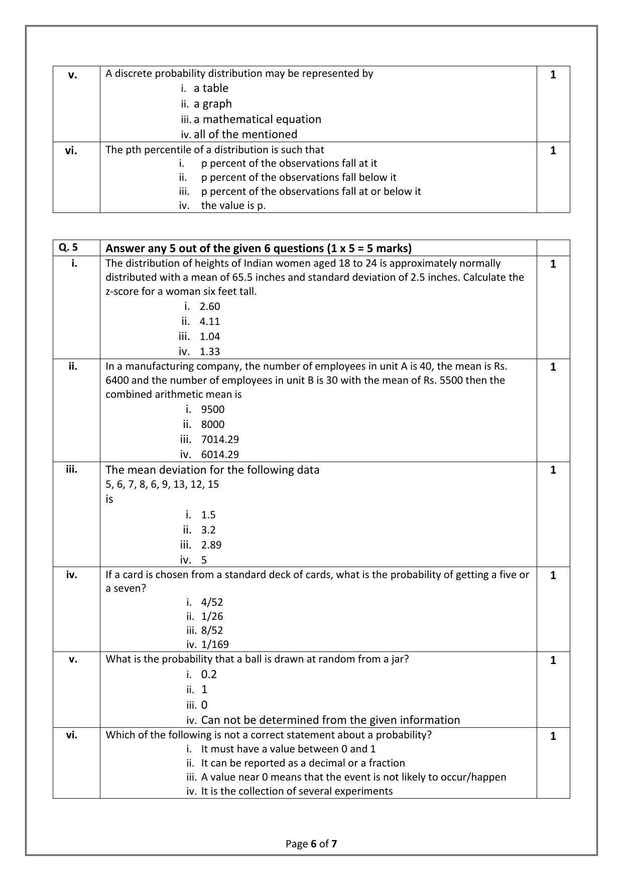 CBSE Class 10 Data Science Sample Paper - IndCareer Schools