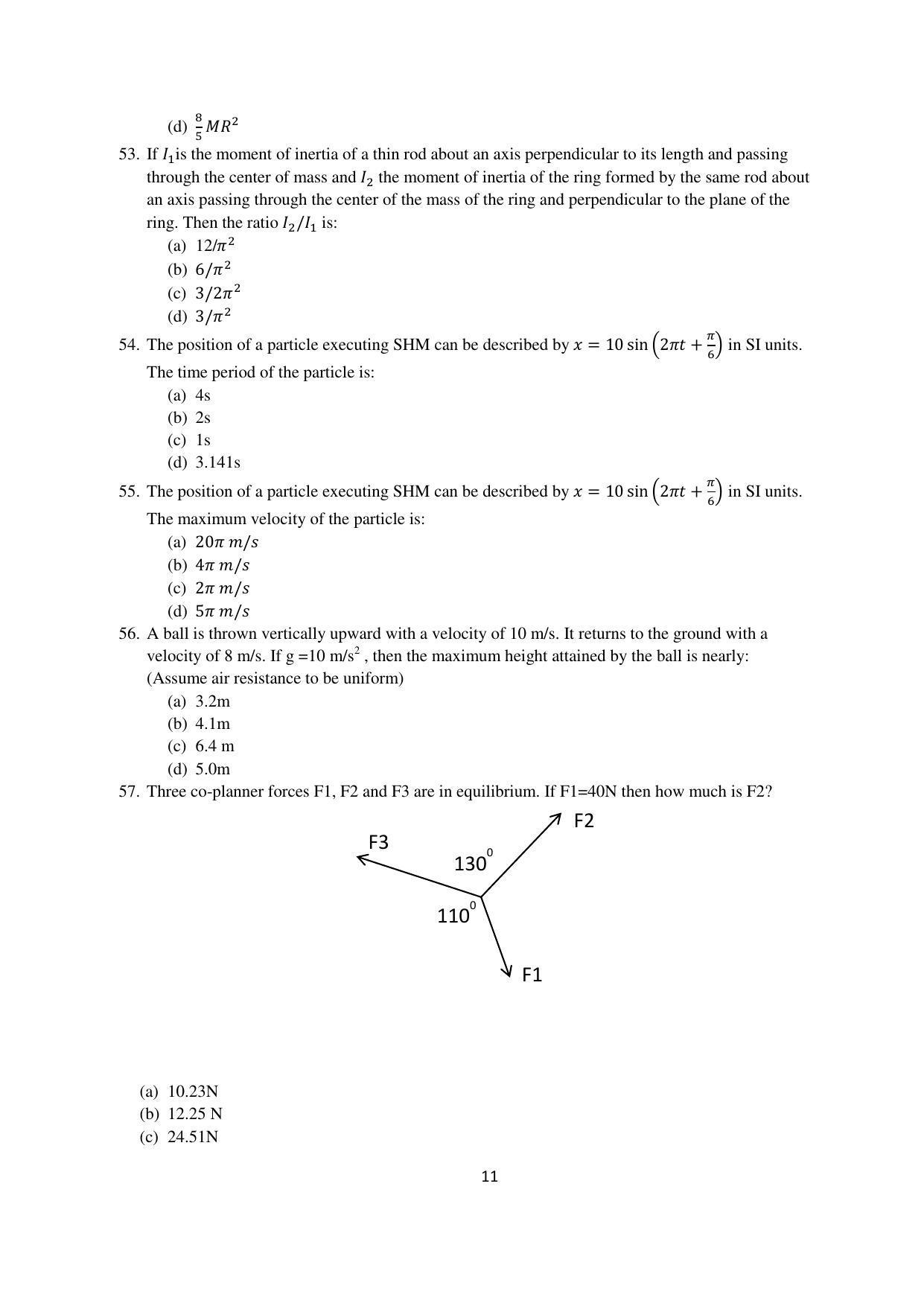 OJEE 2015 TECH (LE) Question Paper - IndCareer Docs