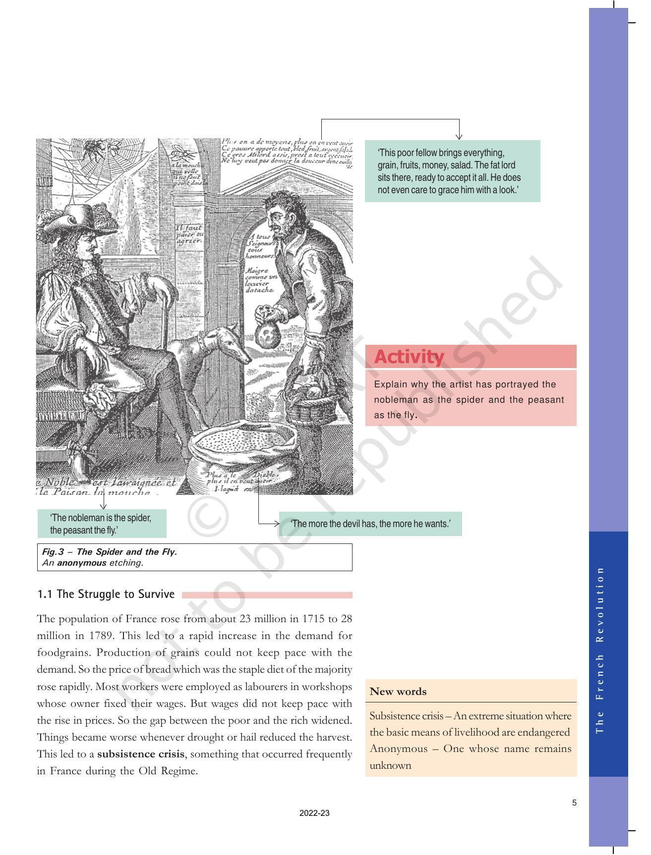 NCERT Book for Class 9 History Chapter 1 The French Revolution