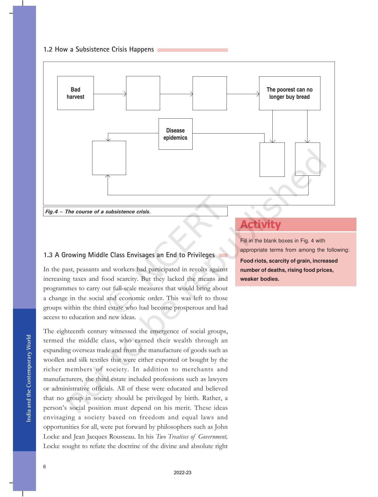 NCERT Book for Class 9 History Chapter 1 The French Revolution