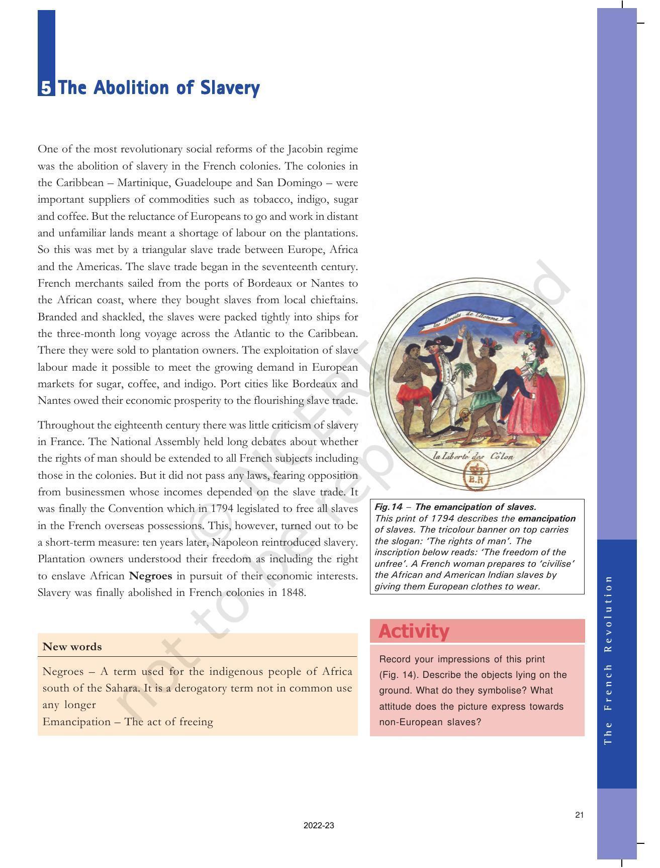 NCERT Book for Class 9 History Chapter 1 The French Revolution