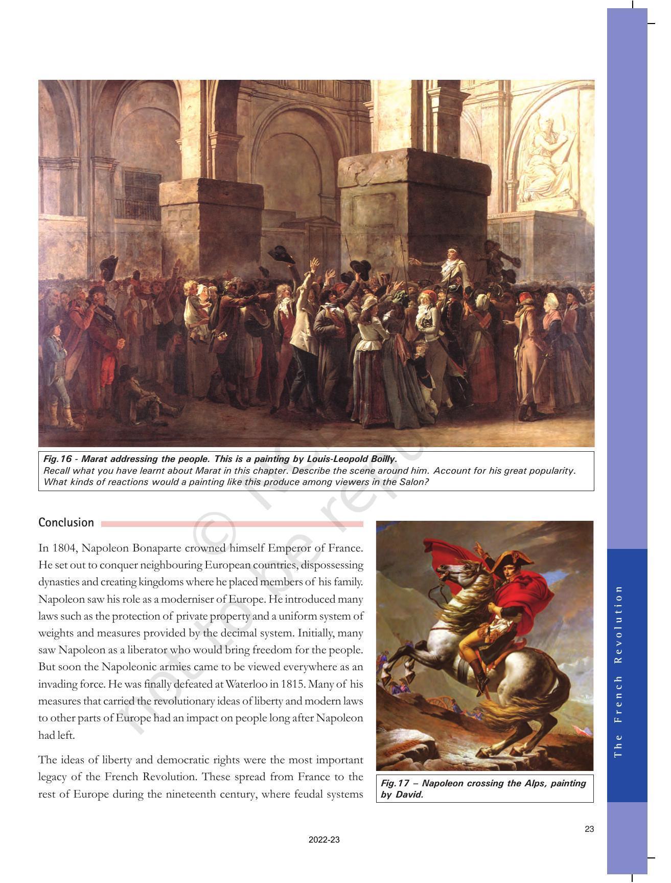 NCERT Book for Class 9 History Chapter 1 The French Revolution