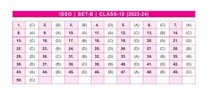 SOF ISSO Class 10 Set B 2023-24 Answer Key - IndCareer Docs