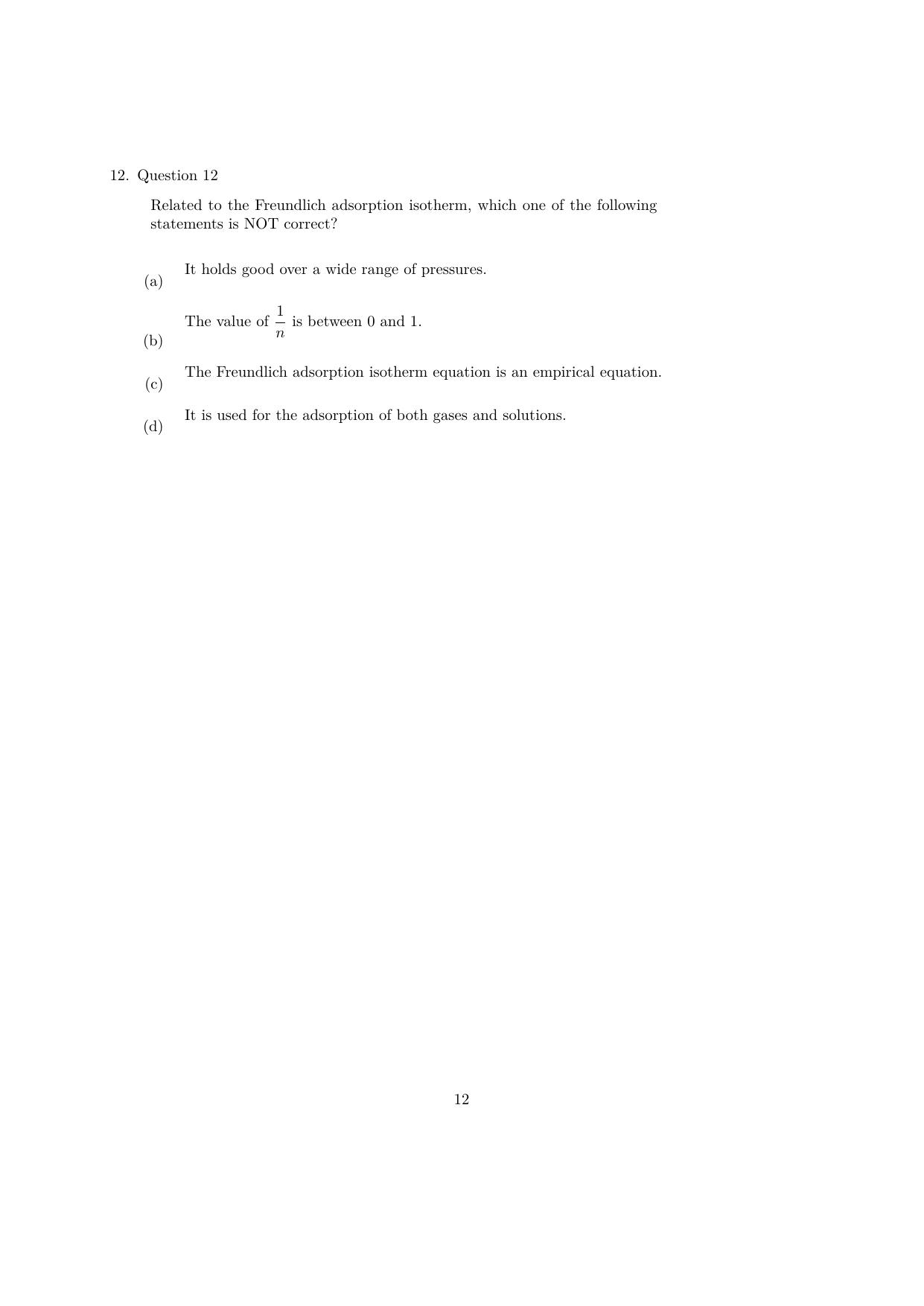IISER Aptitude Test 2023 English Question Paper - IndCareer Docs