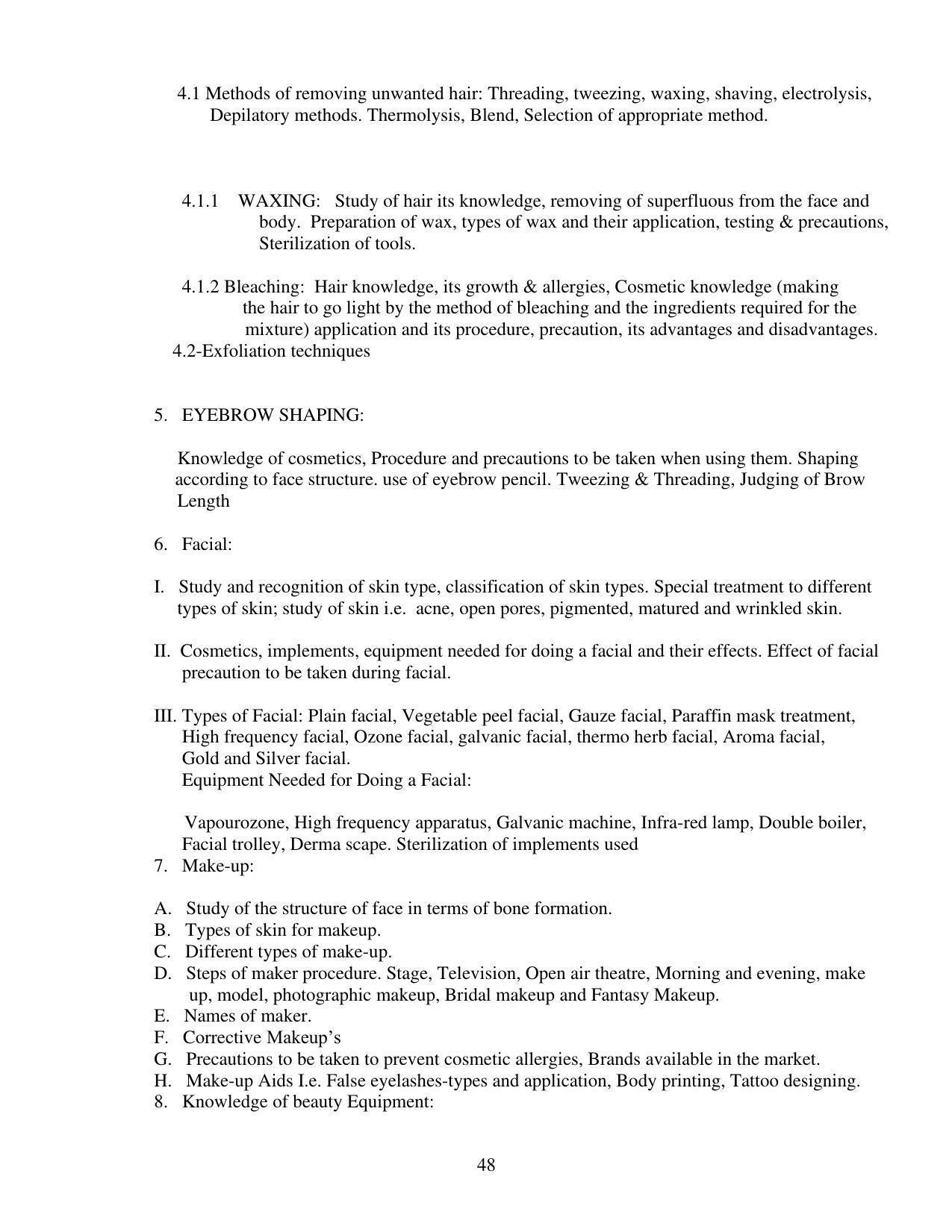 SYLLABUS FOR FIRST SEMESTER SESSION (2020-2021) - TWO SEMESTER POST ...