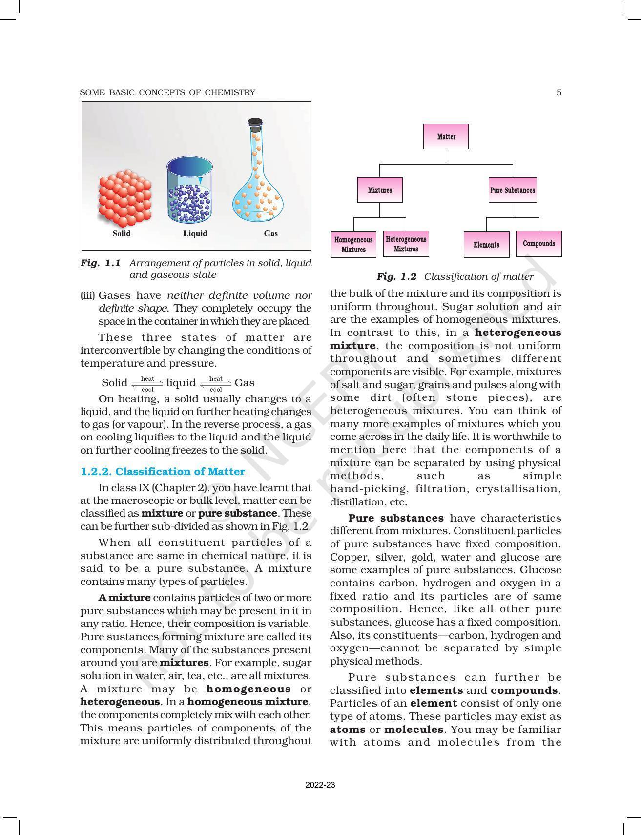 Ncert Book For Class 11 Chemistry Chapter 1 Some Basic