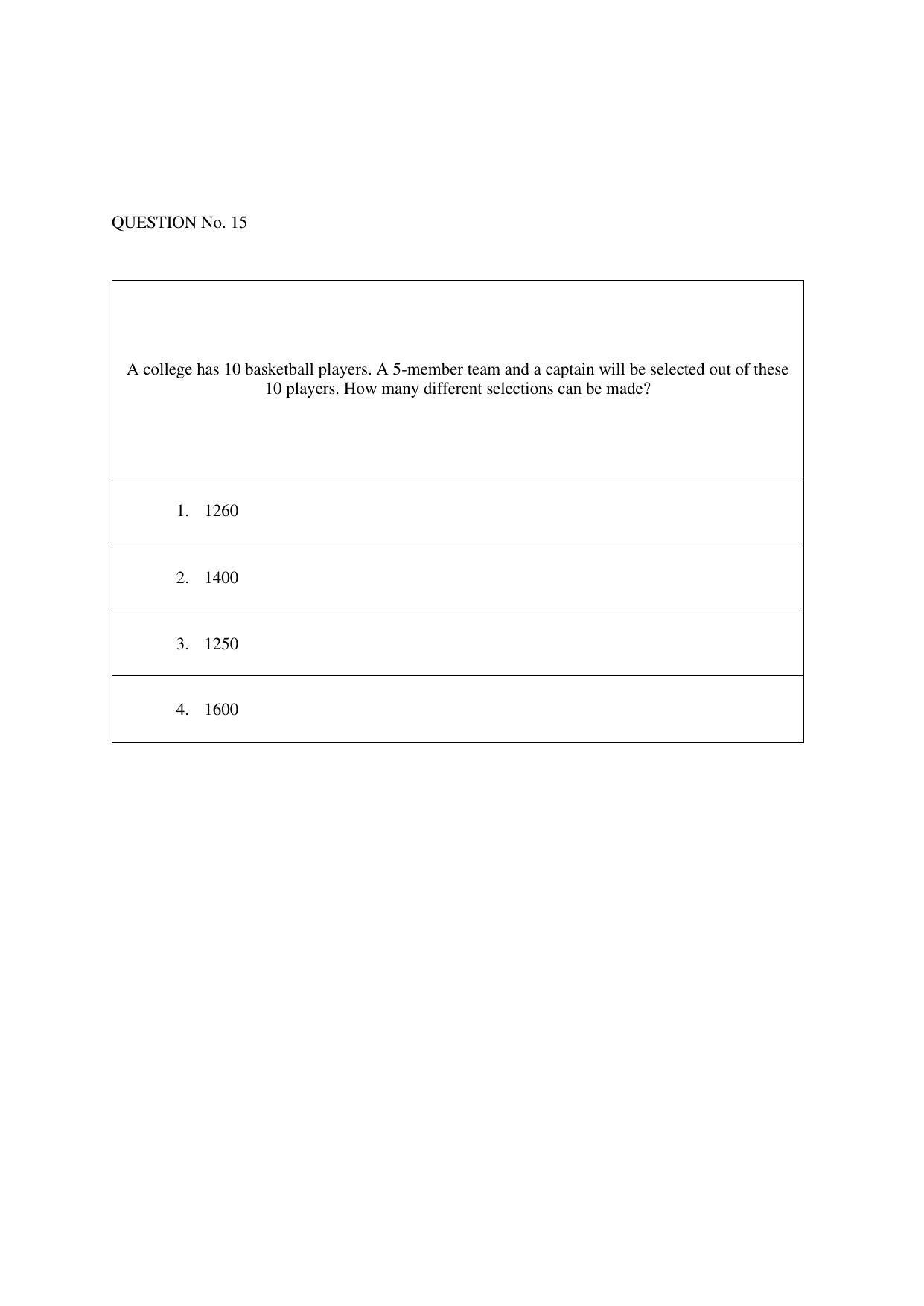 OJEE 2021 MBA Question Papers - IndCareer Docs