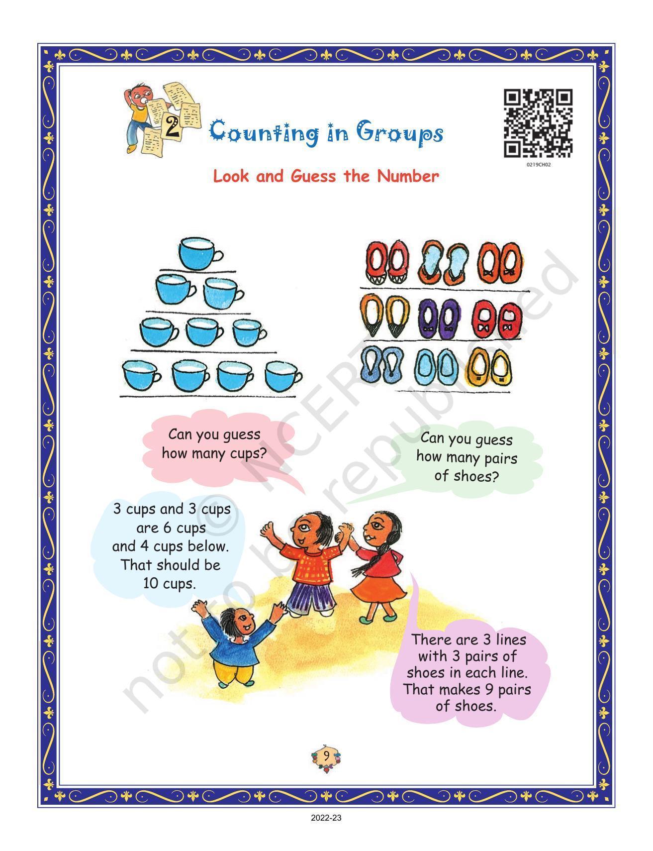 NCERT Book for Class 2 Maths Chapter 2-Counting in Groups - IndCareer Schools