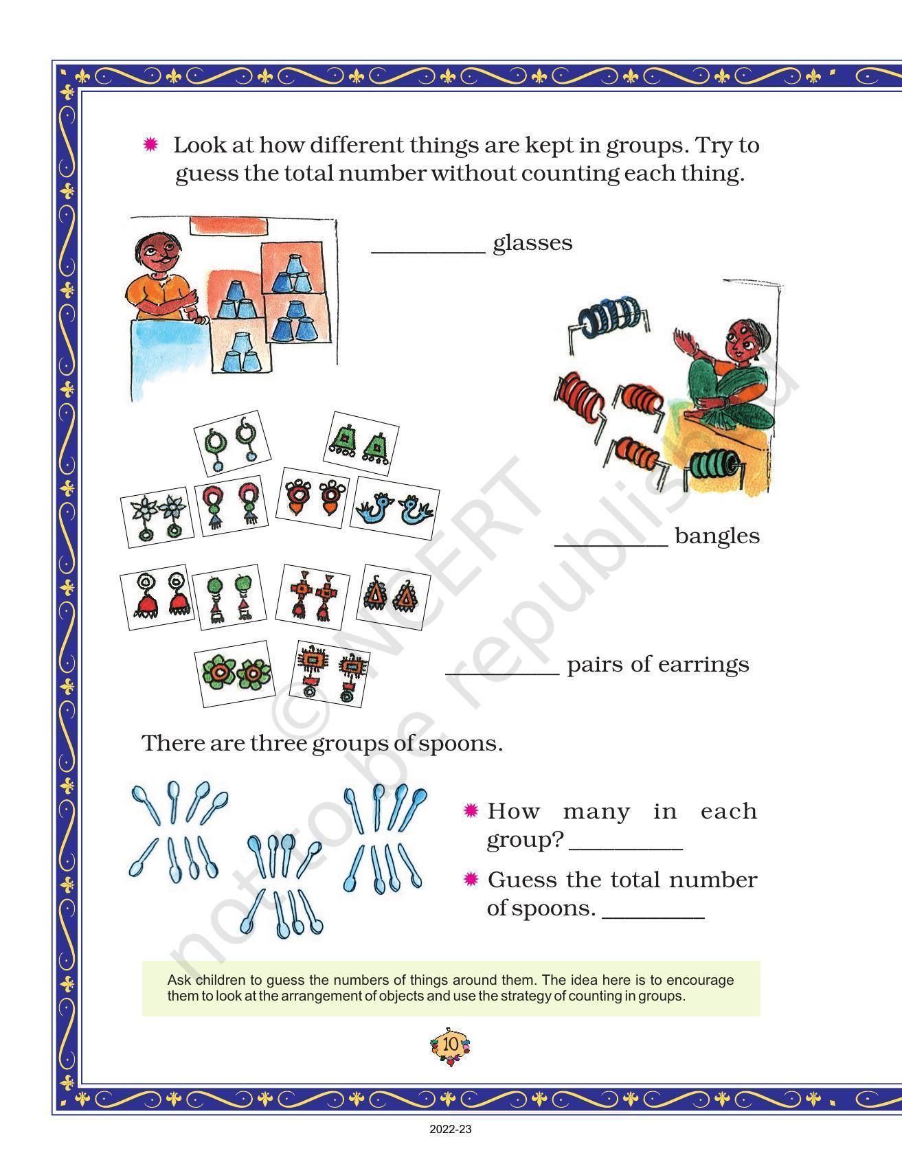 NCERT Book for Class 2 Maths Chapter 2-Counting in Groups - IndCareer Schools