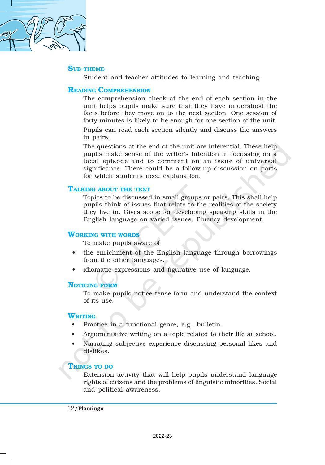 NCERT Book for Class 12 English Chapter 1 The Last Lesson - IndCareer Docs