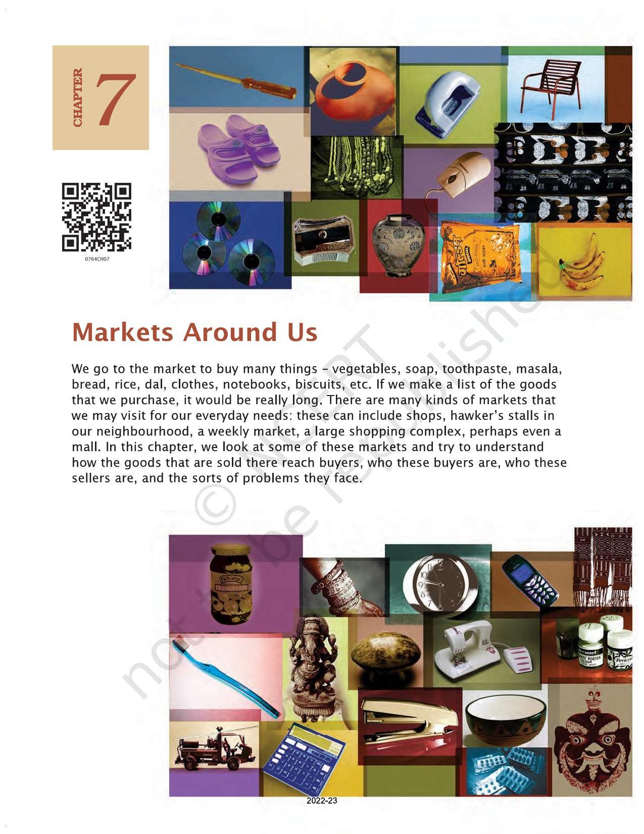 NCERT Book for Class 7 Social Science(Civics): Chapter 7-Markets Around ...