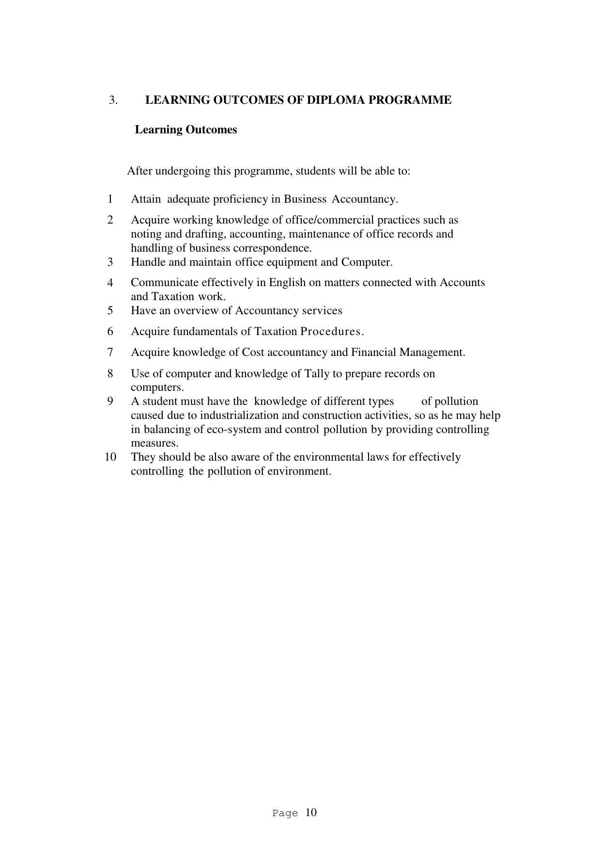 SYLLABUS FOR FIRST SEMESTER SESSION (2020-2021) - TWO SEMESTER POST ...