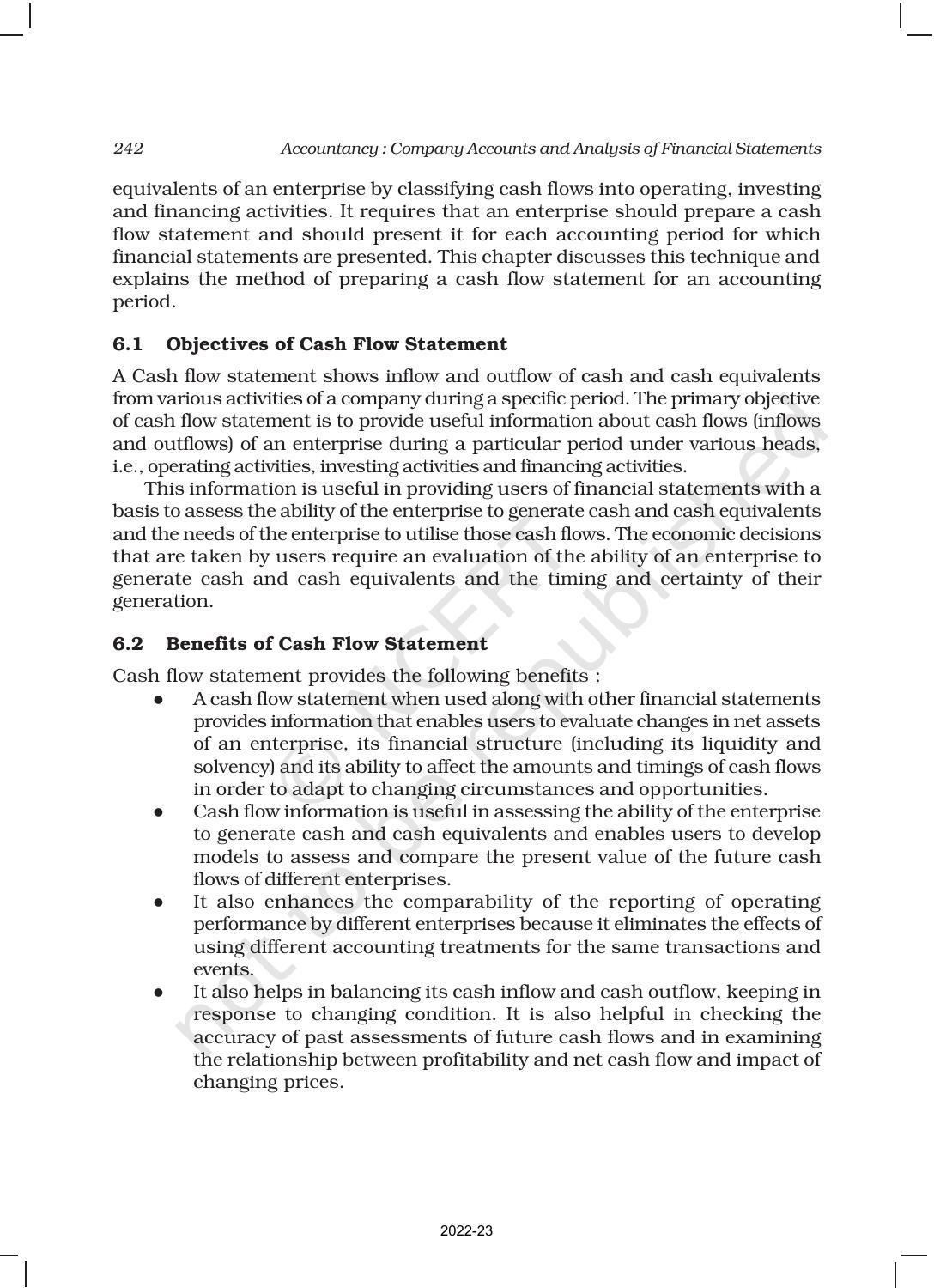 NCERT Book for Class 12 Accountancy Part II Chapter 6