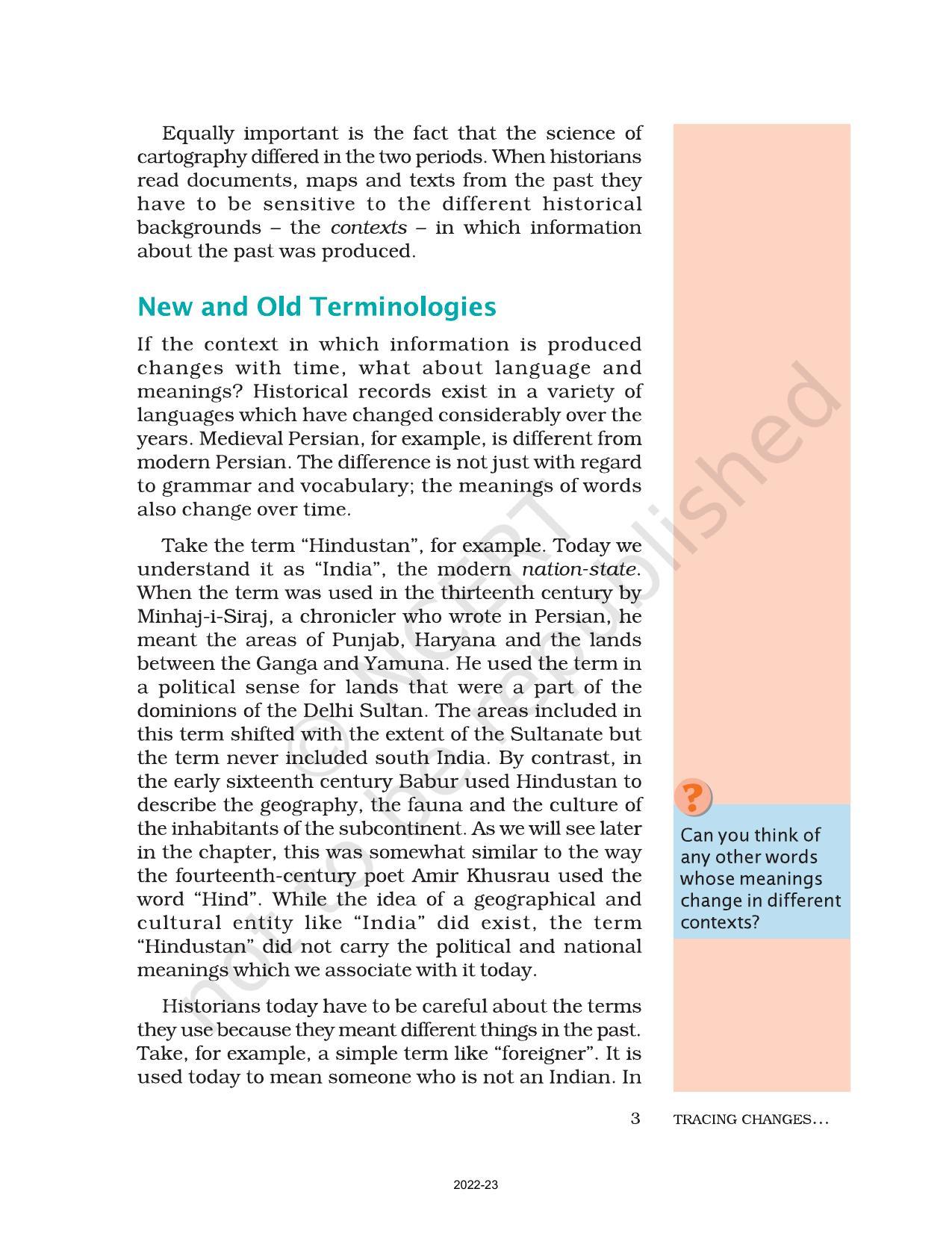 NCERT Book for Class 7 Social Science(History): Chapter 1-Tracing ...