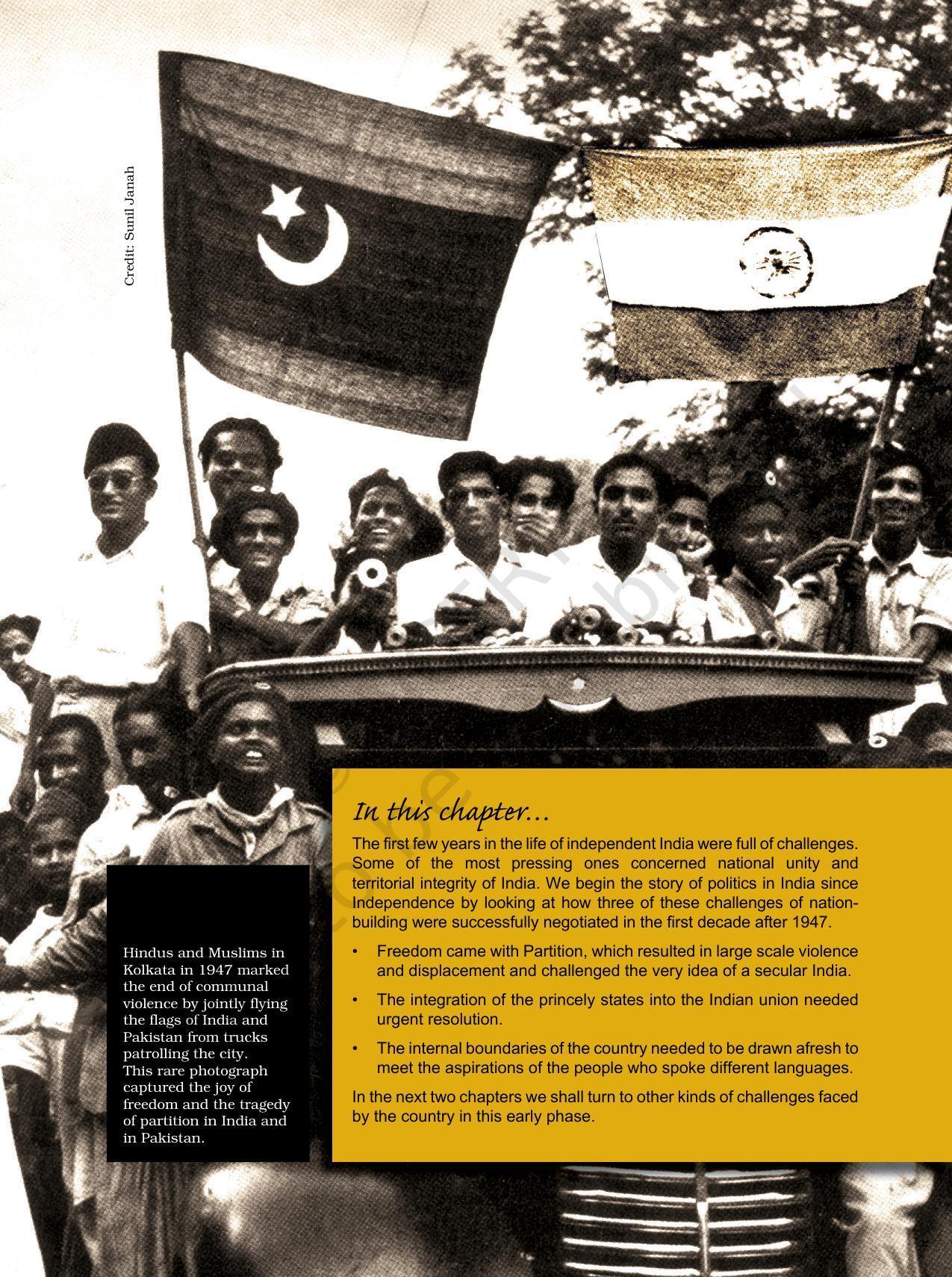 NCERT Book for Class 12 Political Science Chapter 1 Challenges