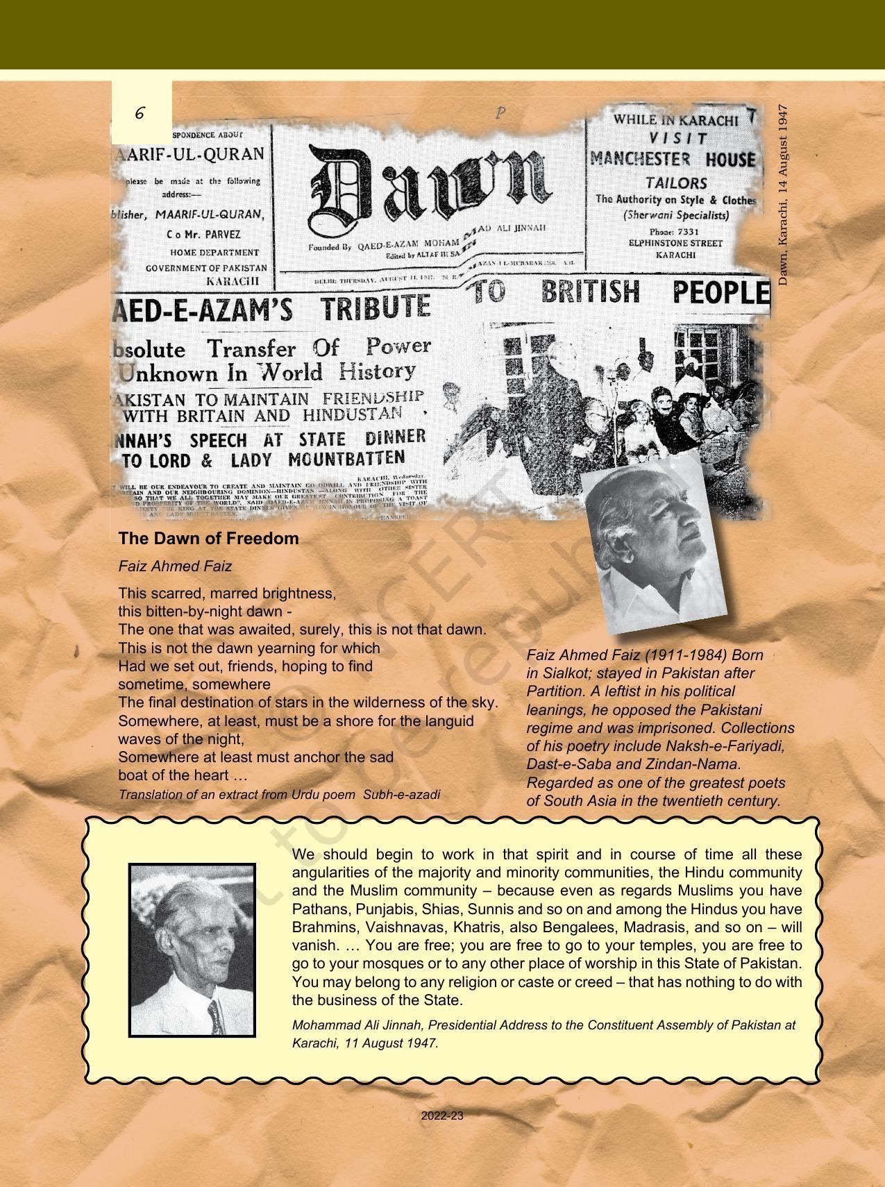 NCERT Book for Class 12 Political Science Chapter 1 Challenges