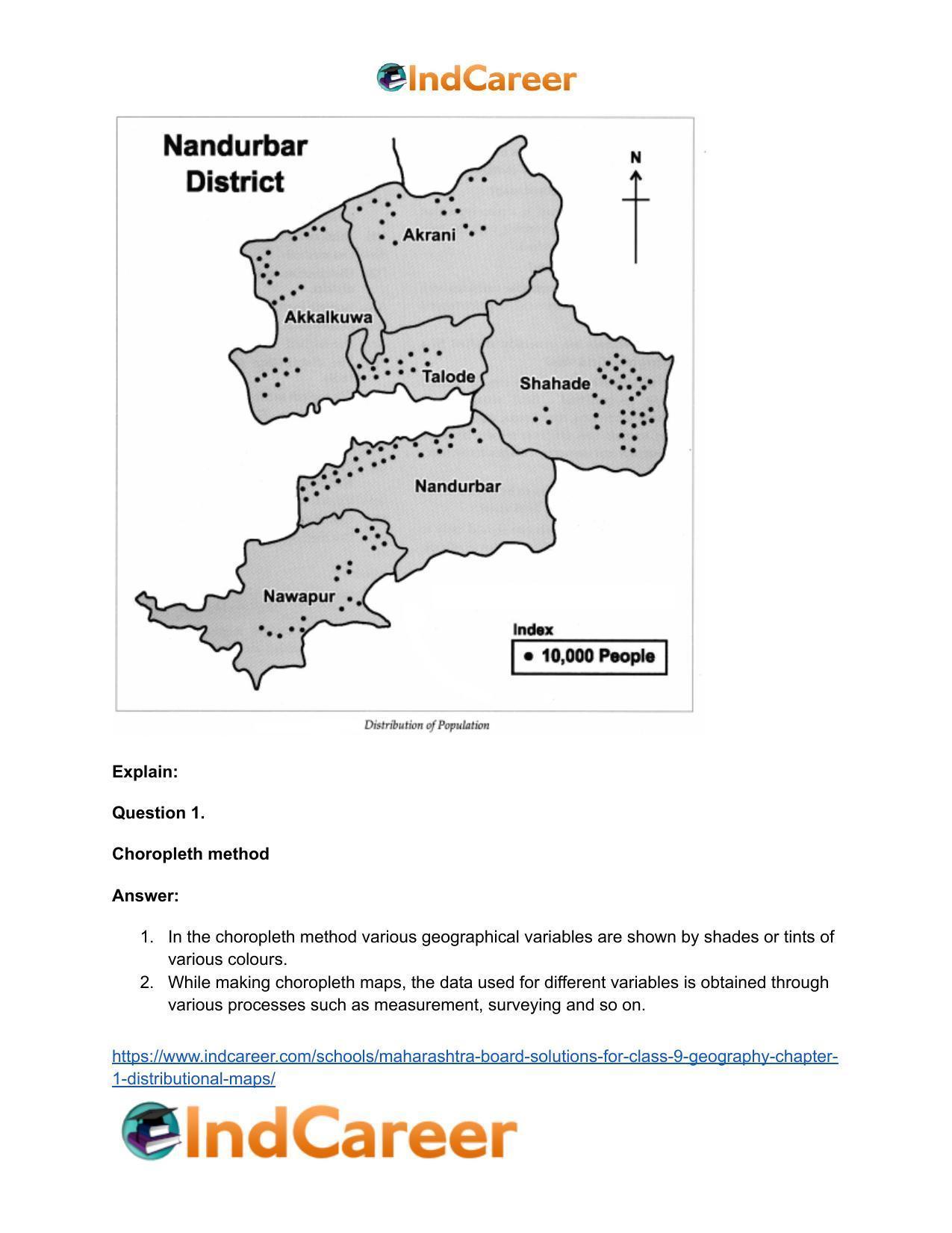 Maharashtra Board Solutions for Class 9- Geography: Chapter 1 ...