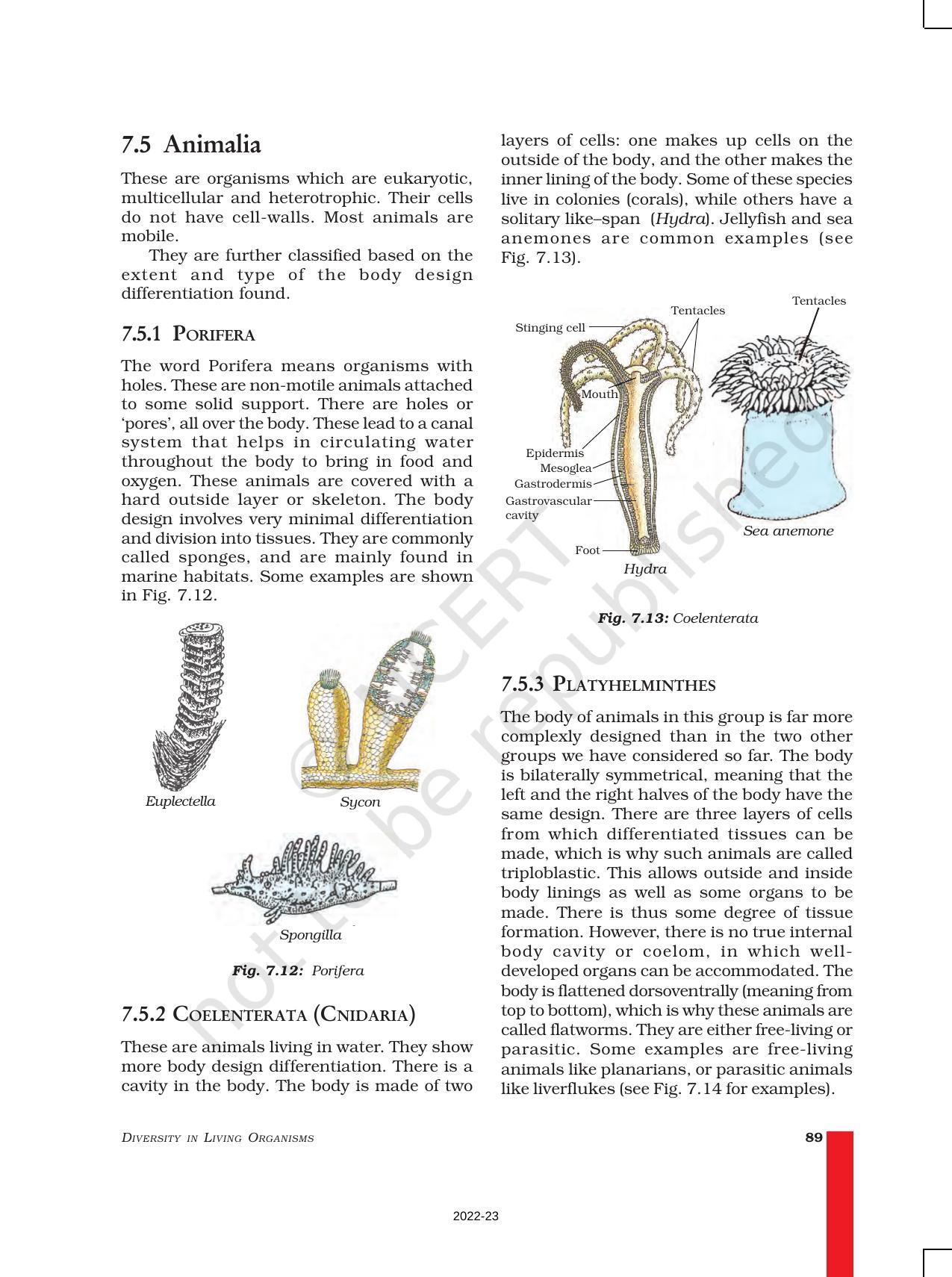 NCERT Book for Class 9 Science Chapter 7 Diversity in Living