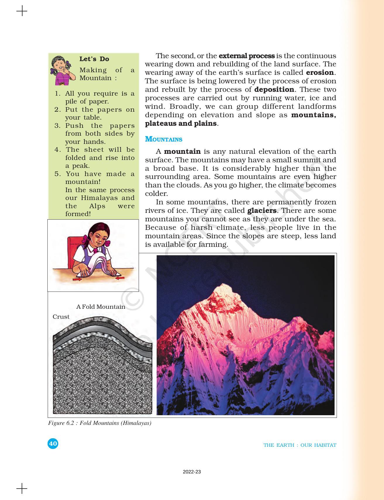 NCERT Book for Class 6 Social Science(Geography) : Chapter 6-Major ...