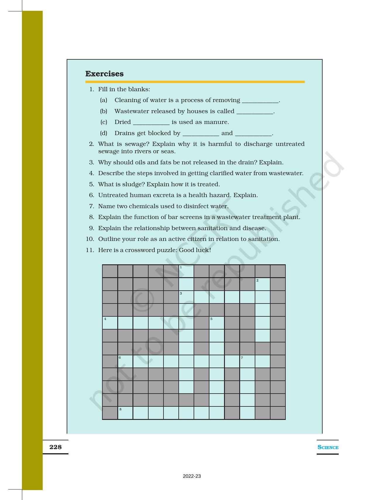 NCERT Book For Class 7 Science Chapter 18 Wastewater Story IndCareer ncert-book-for-class-7-science-chapter-18-wastewater-story-indcareer