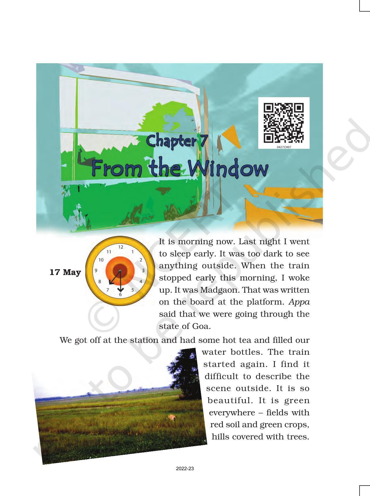 NCERT Book for Class 4 EVS Chapter 7 From the Window - IndCareer Schools