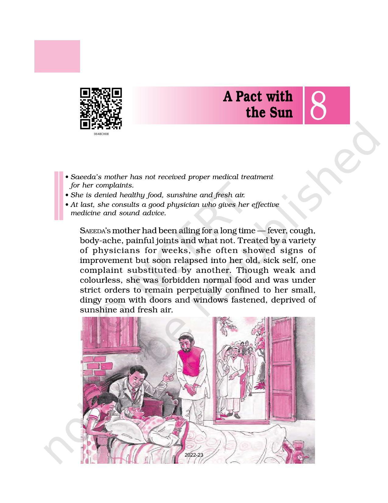 Ncert Book For Class 6 English A Pact With The Sun Chapter 8 A Pact