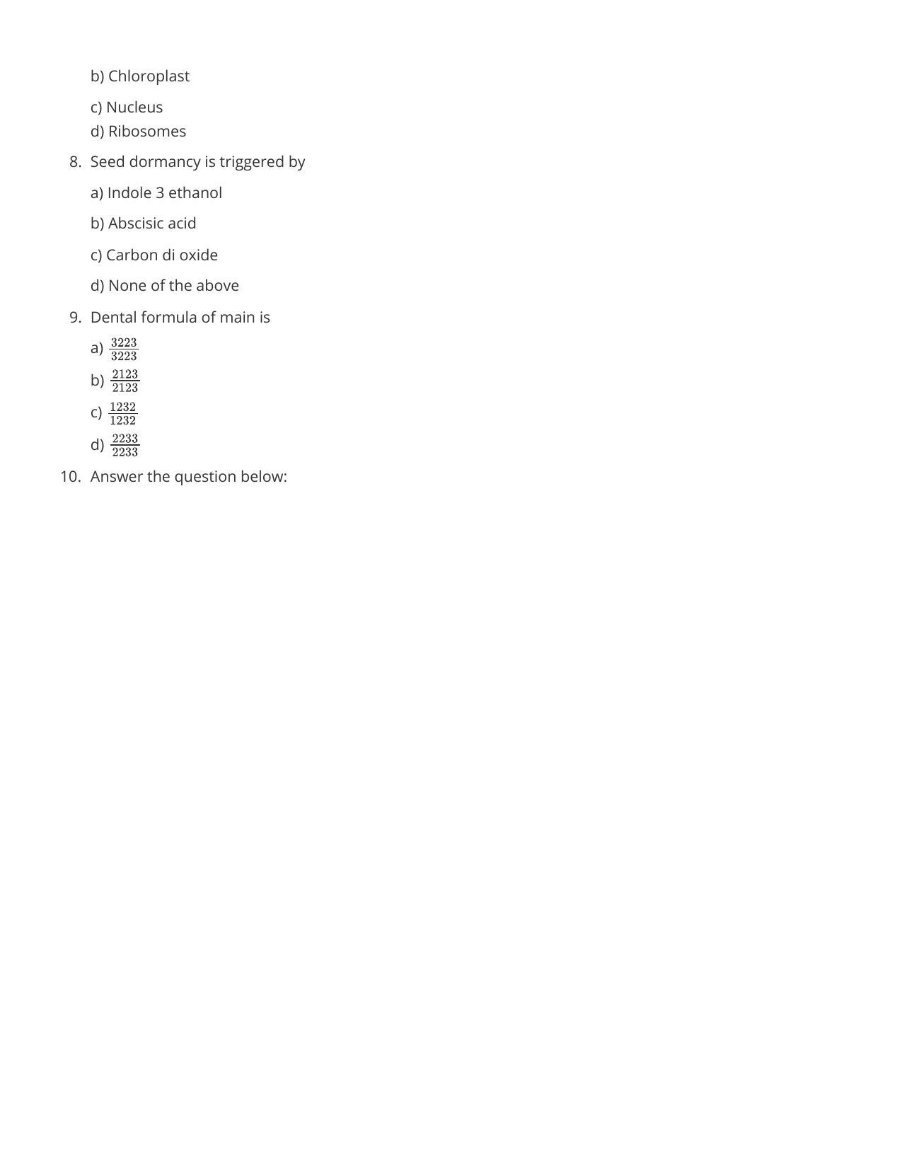 HP Board Class 11 Biology Model Paper - IndCareer Schools
