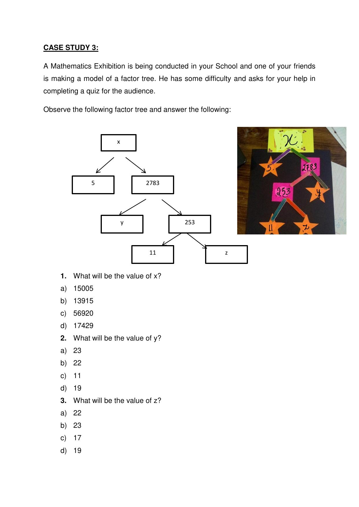 CBSE Class 10 Mathematics Question Bank - IndCareer Docs