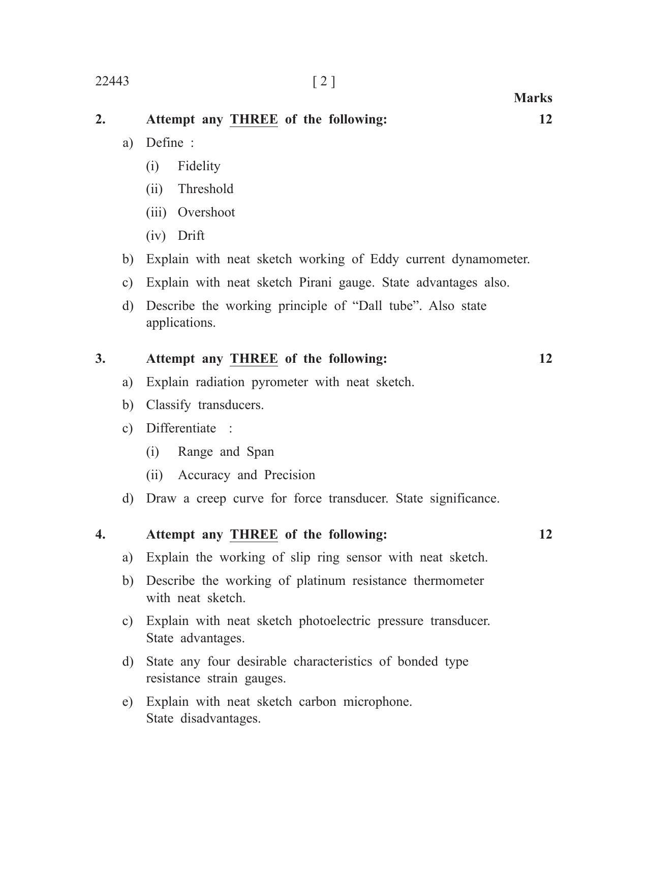 MSBTE Question Paper - 2019 - MEM - IndCareer Docs