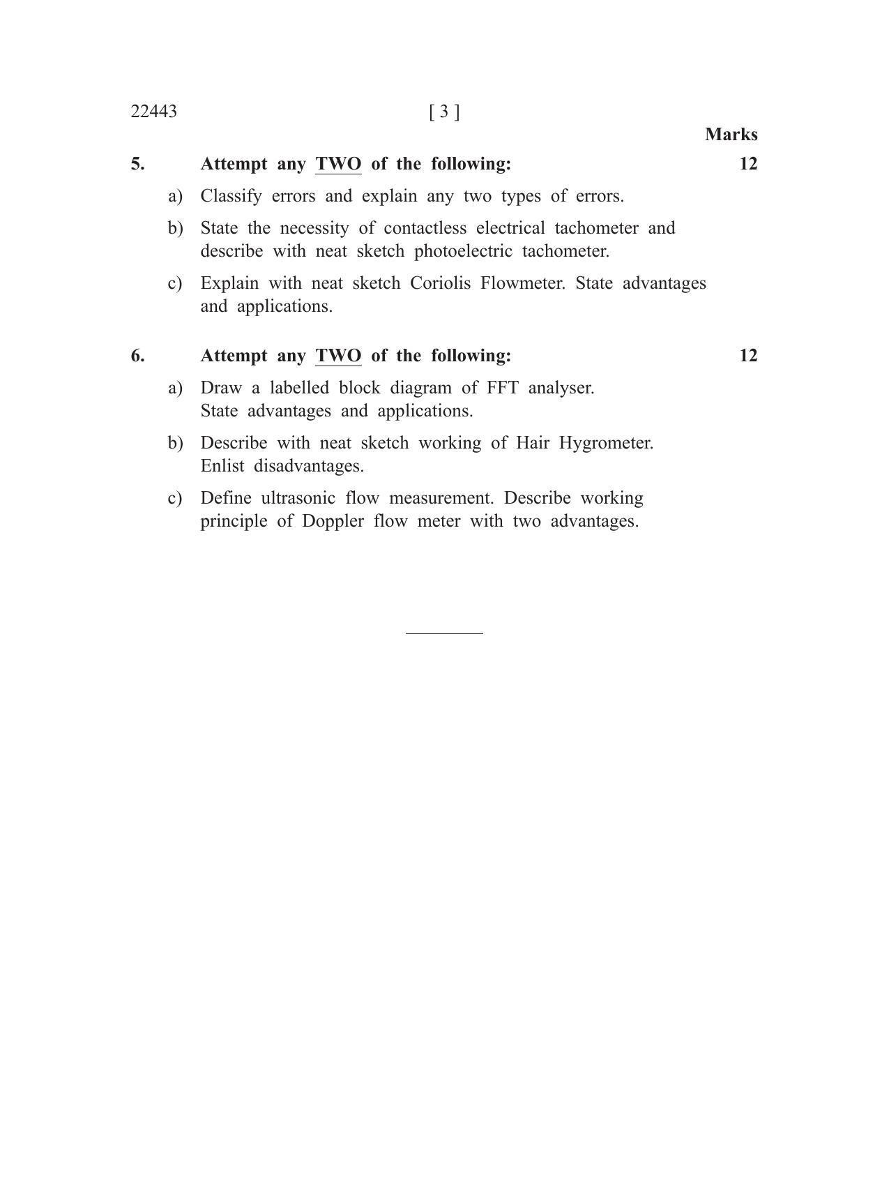 MSBTE Question Paper - 2019 - MEM - IndCareer Docs