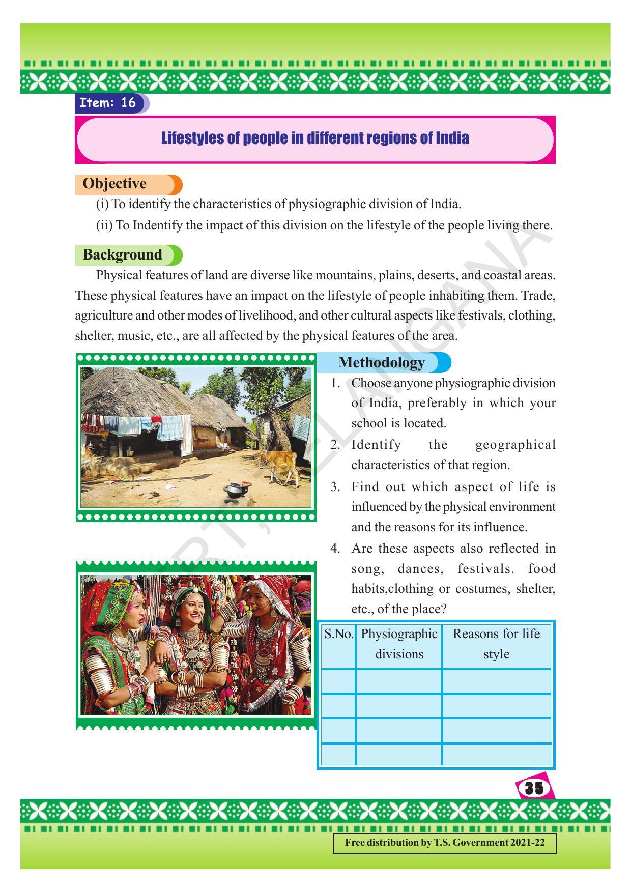 TS SCERT Class 9 Social Environmental Education (English Medium) Text ...