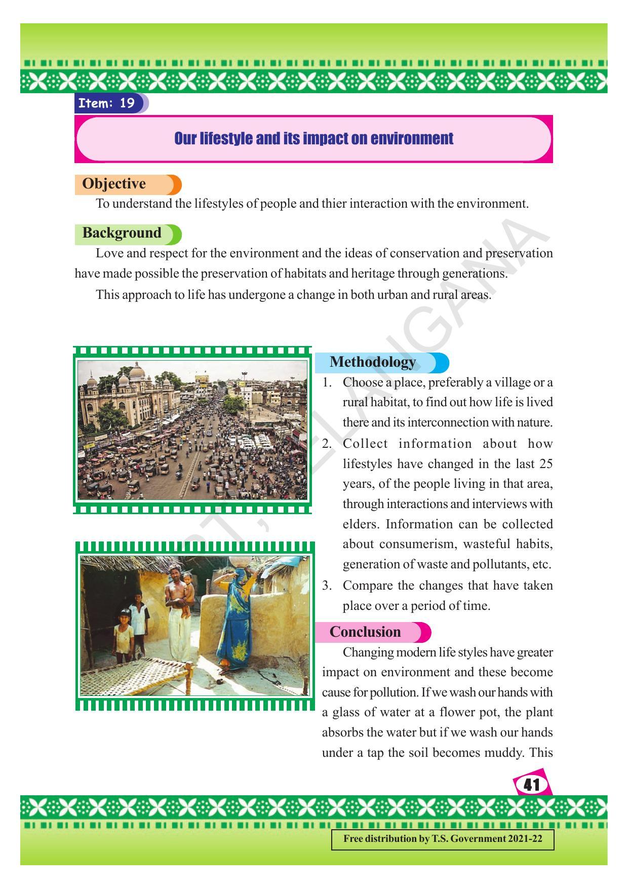 TS SCERT Class 9 Social Environmental Education (English Medium) Text ...