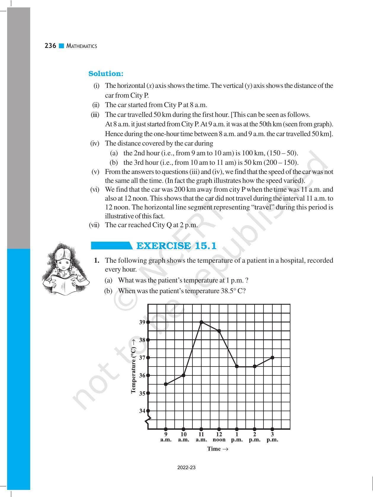 NCERT Book for Class 8 Maths Chapter 15 Introduction to Graphs