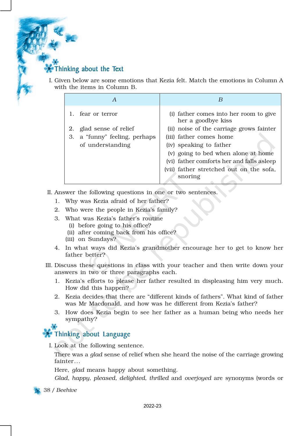 NCERT Book for Class 9 English Chapter 3 The Little Girl