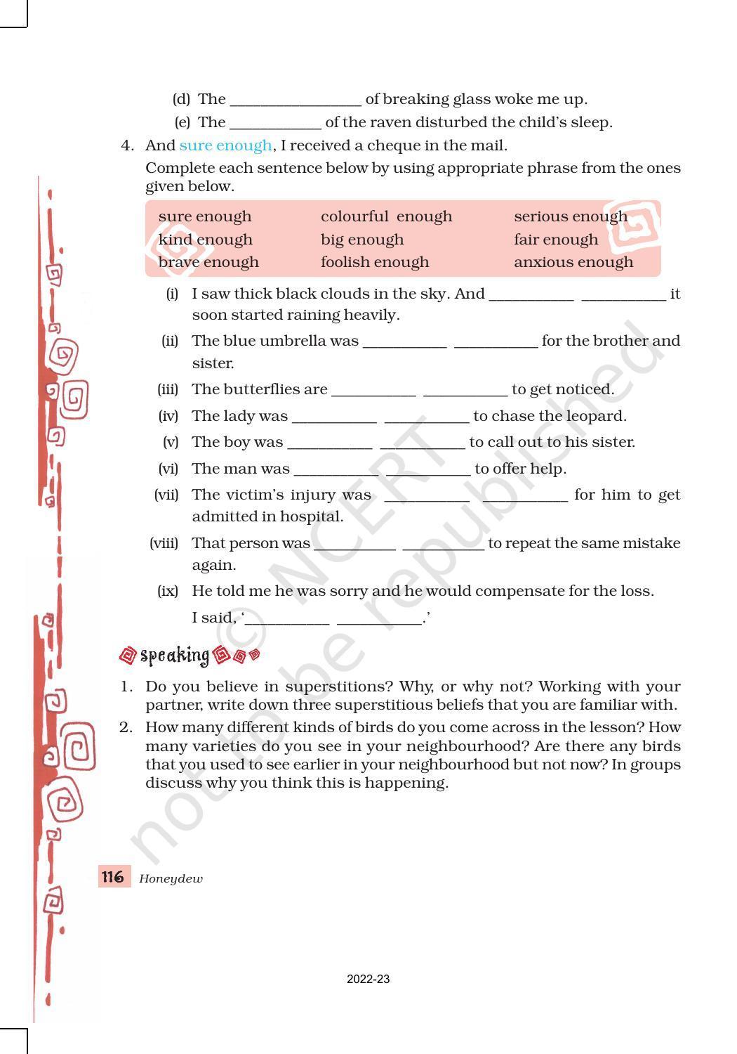 NCERT Book for Class 8 English Chapter 8 A Short Monsoon Diary