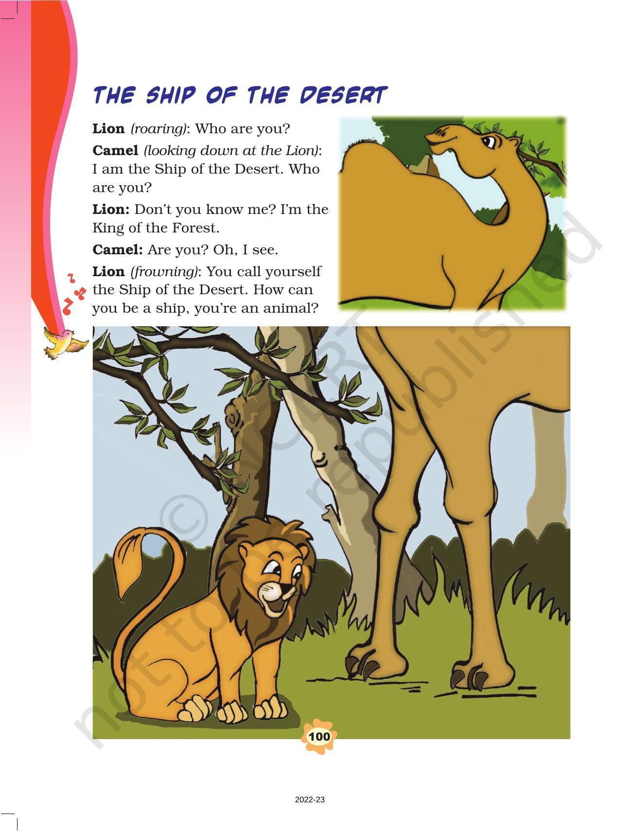 NCERT Book for Class 3 English: Unit X.2-The Ship of the Desert ...