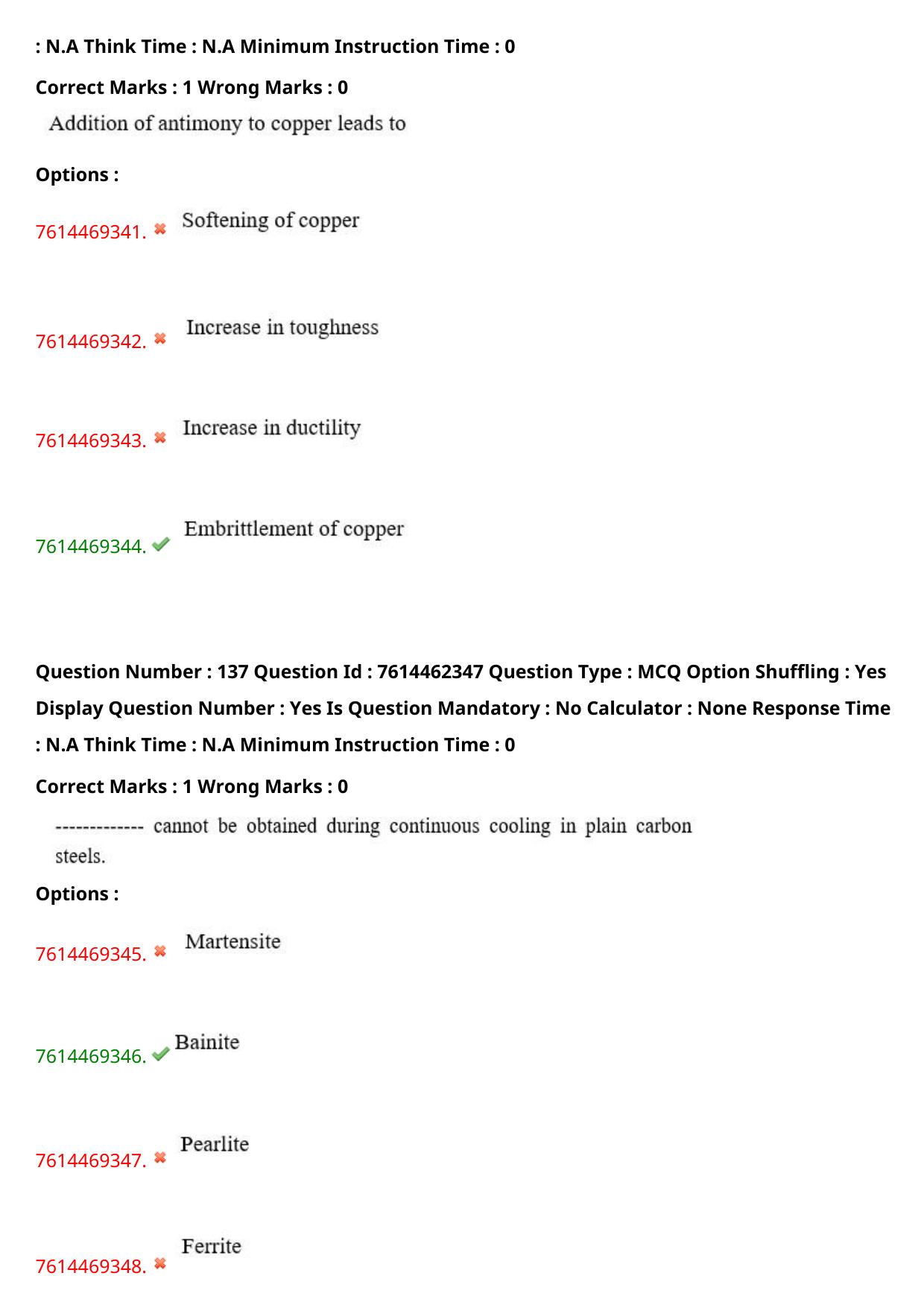 TS ECET 2024: MET – METALLURGICAL ENGINEERING Master Question Paper ...
