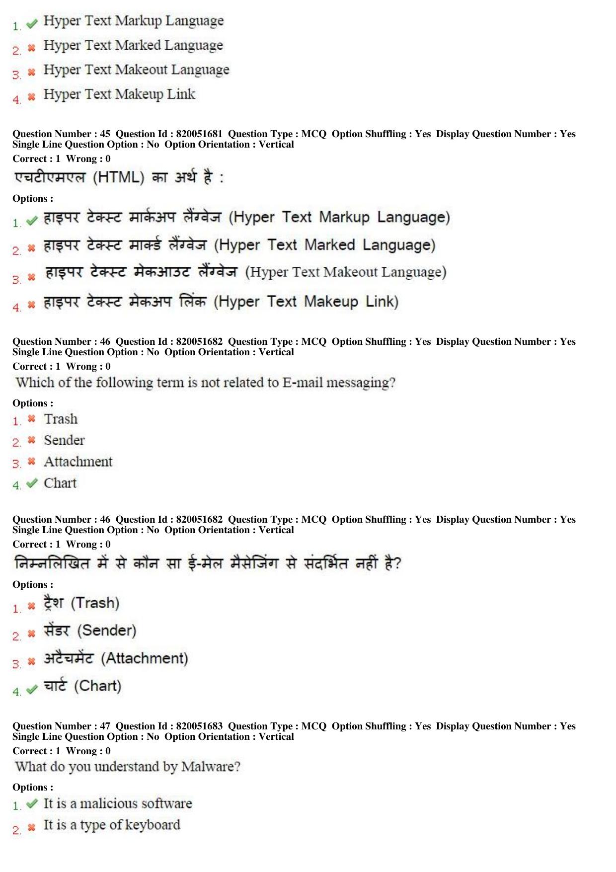 MP CPCT 17th Jan 2016 CPCT Question Paper Shift 2 - IndCareer Docs