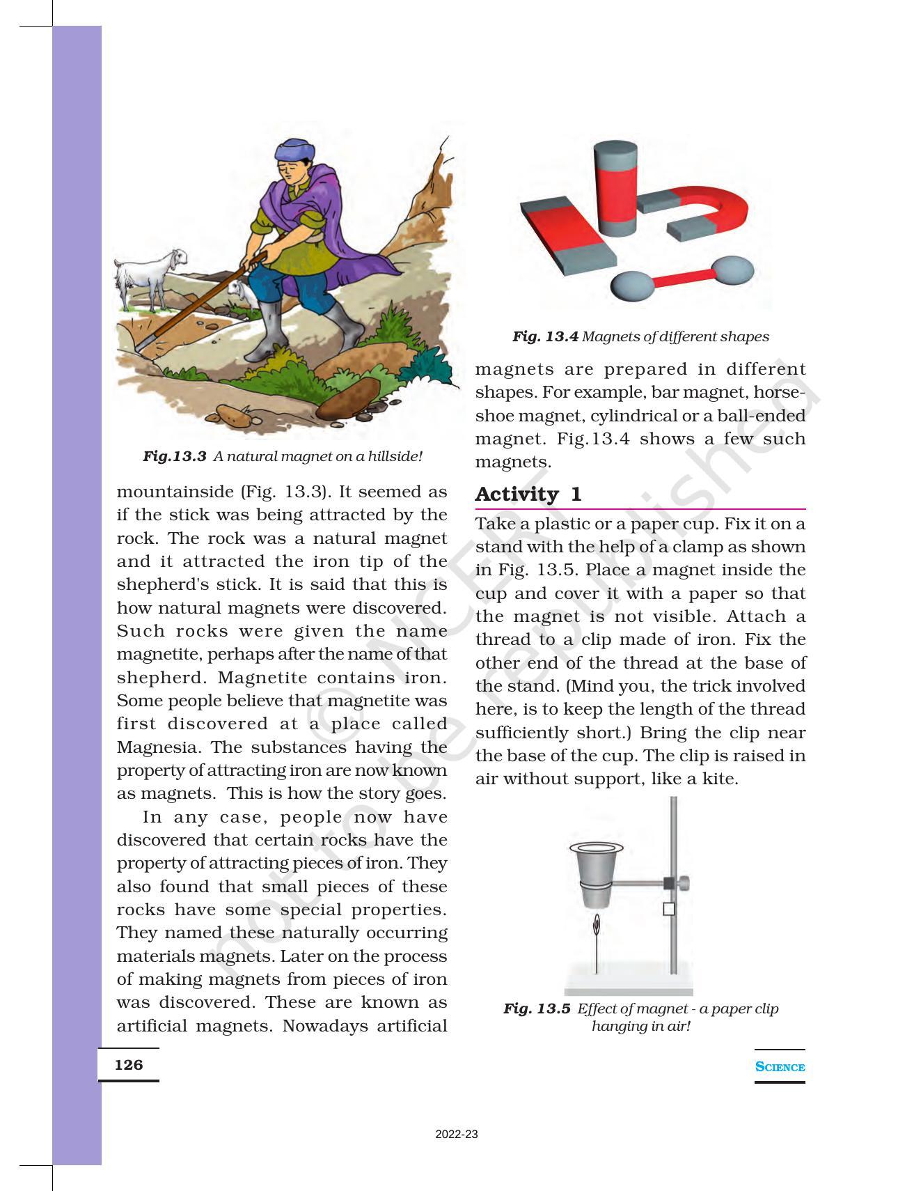 NCERT Book for Class 6 Science: Chapter 13-Fun with Magnets - IndCareer ...