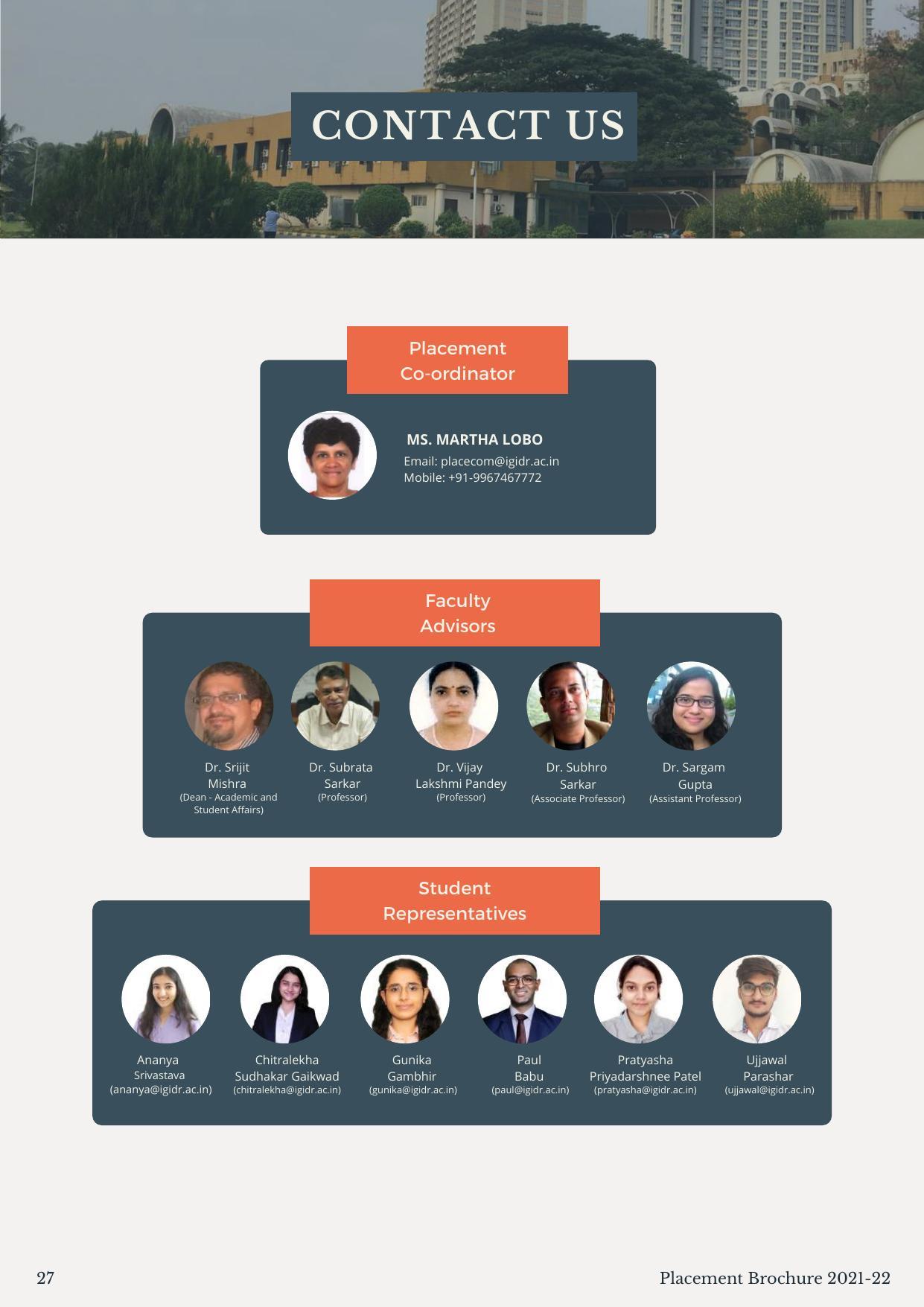 Indira Gandhi Institute of Development Research (IGIDR), Mumbai ...