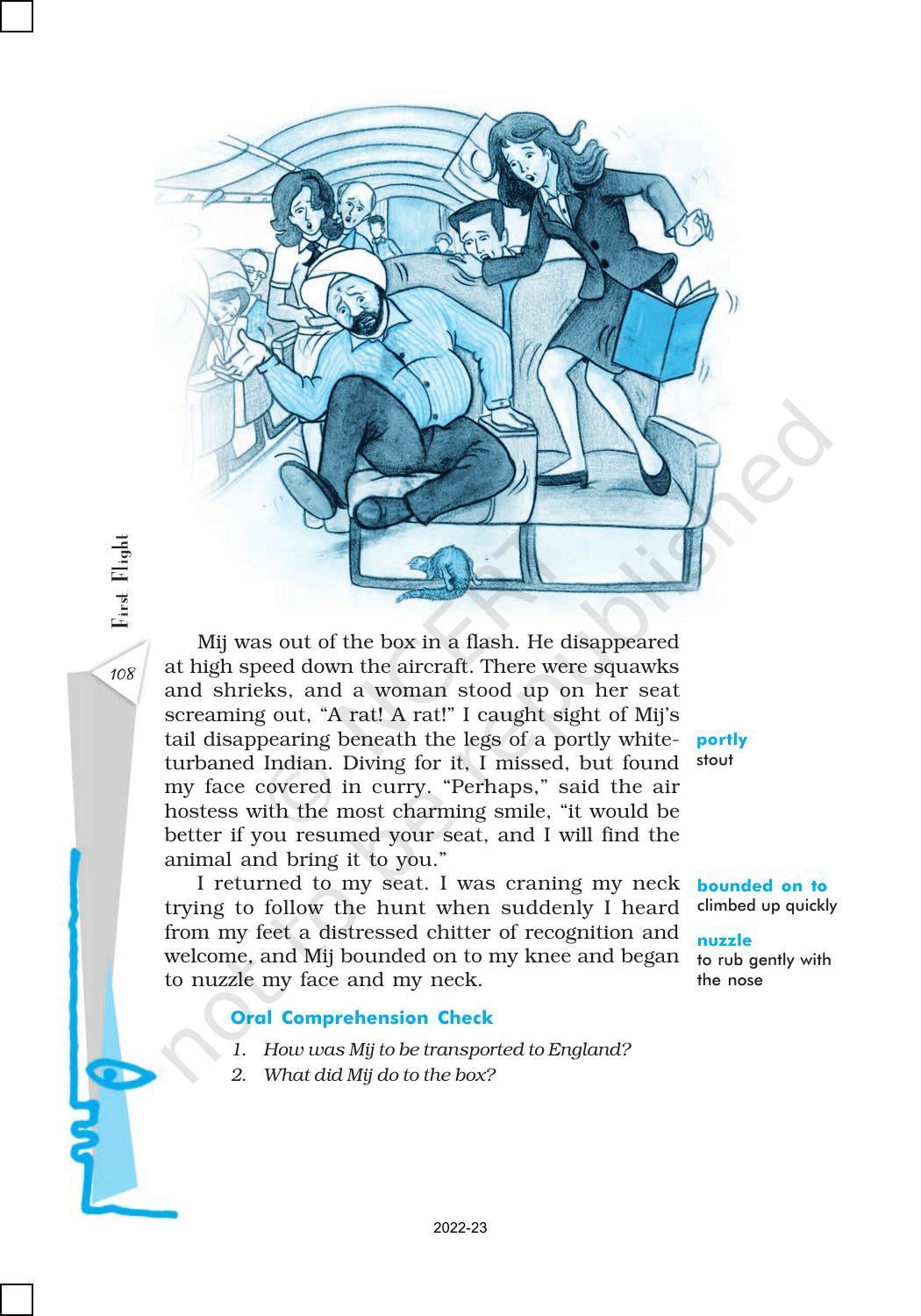 NCERT Book for Class 10 English Chapter 8 Mijbil the Otter