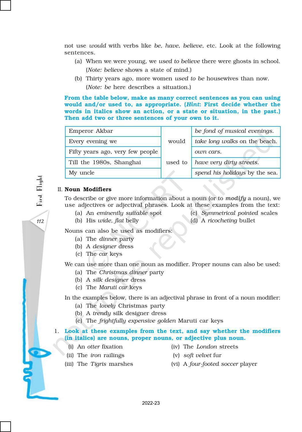 NCERT Book for Class 10 English Chapter 8 Mijbil the Otter