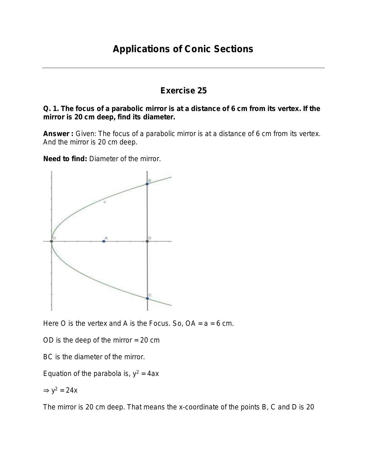 RS Aggarwal Solutions for 11th Class Maths Chapter 25-Applications of ...