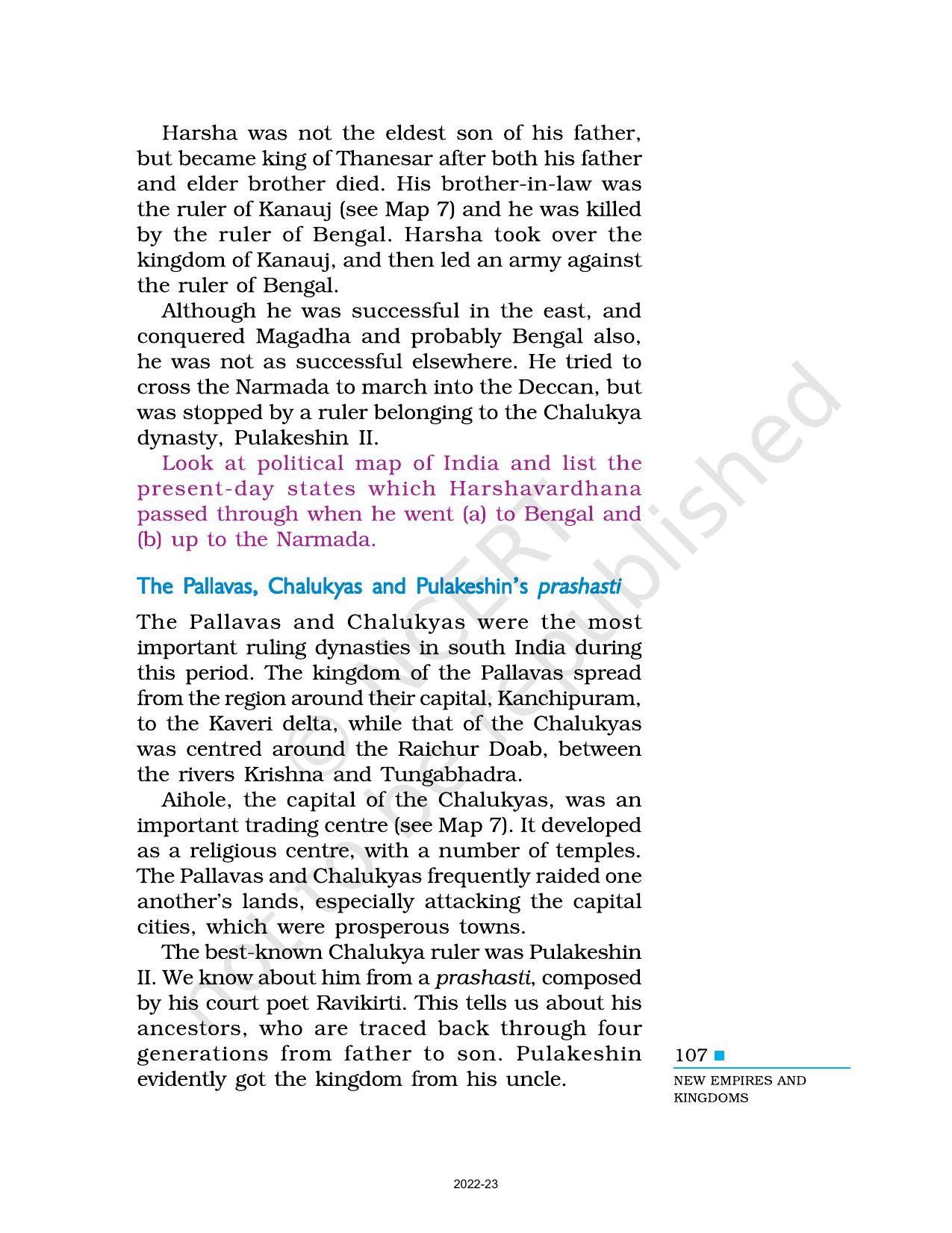 NCERT Book For Class 6 Social Science History Chapter 10 New Empires NCERT Book For Class 6 Social Science History Chapter 10 New Empires