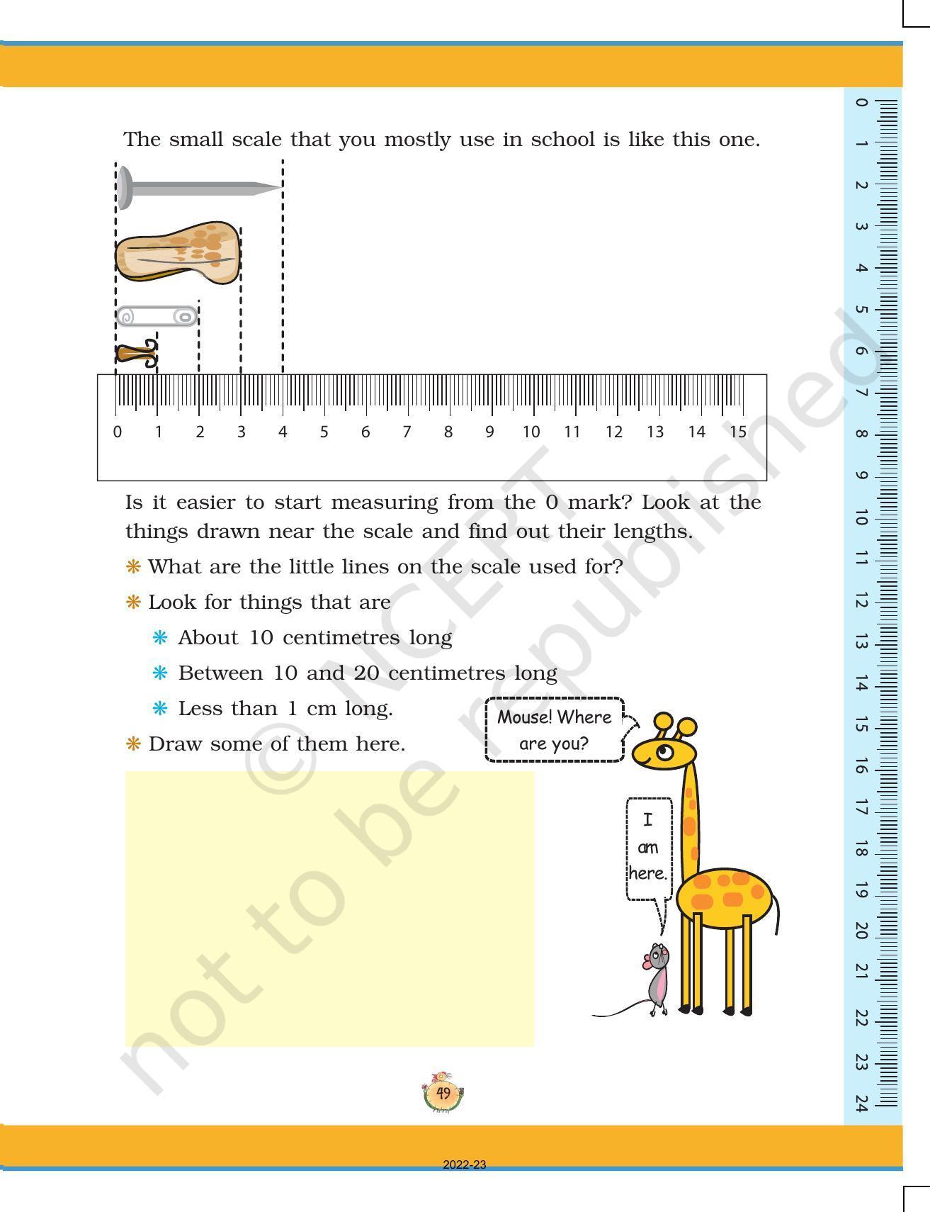 NCERT Book for Class 3 Maths Chapter 4-Long and Short - IndCareer Schools